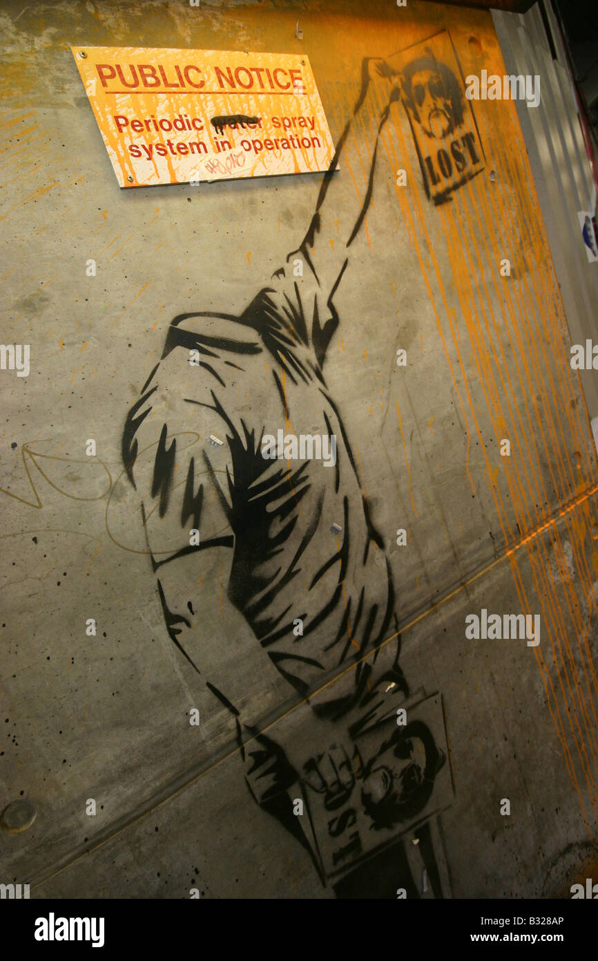 Banksy kunst graffiti -Fotos und -Bildmaterial in hoher Auflösung – Alamy