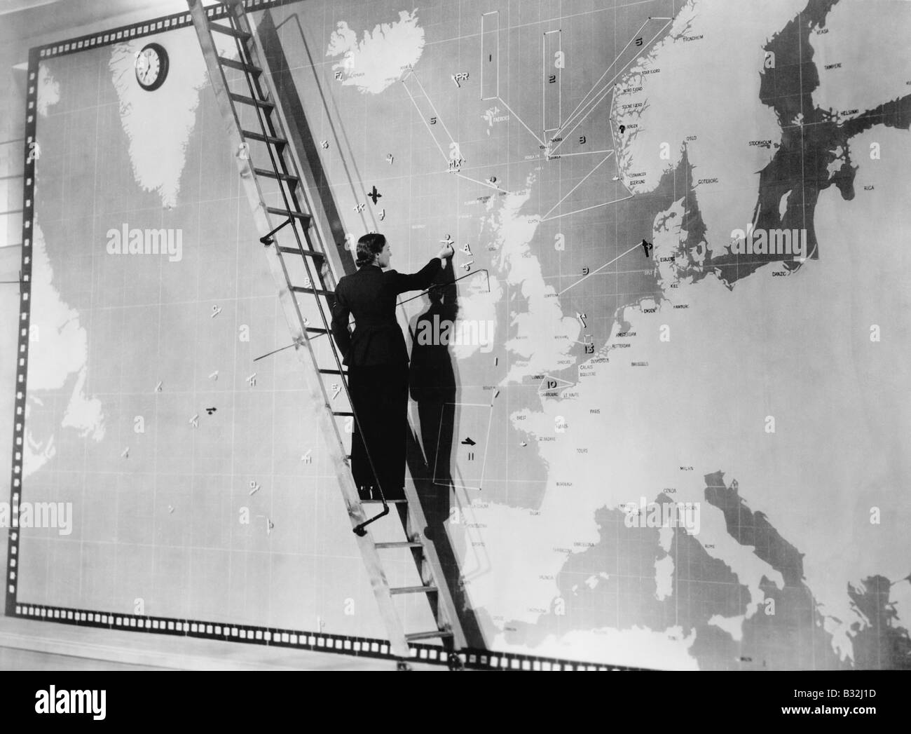 Plotting map -Fotos und -Bildmaterial in hoher Auflösung – Alamy