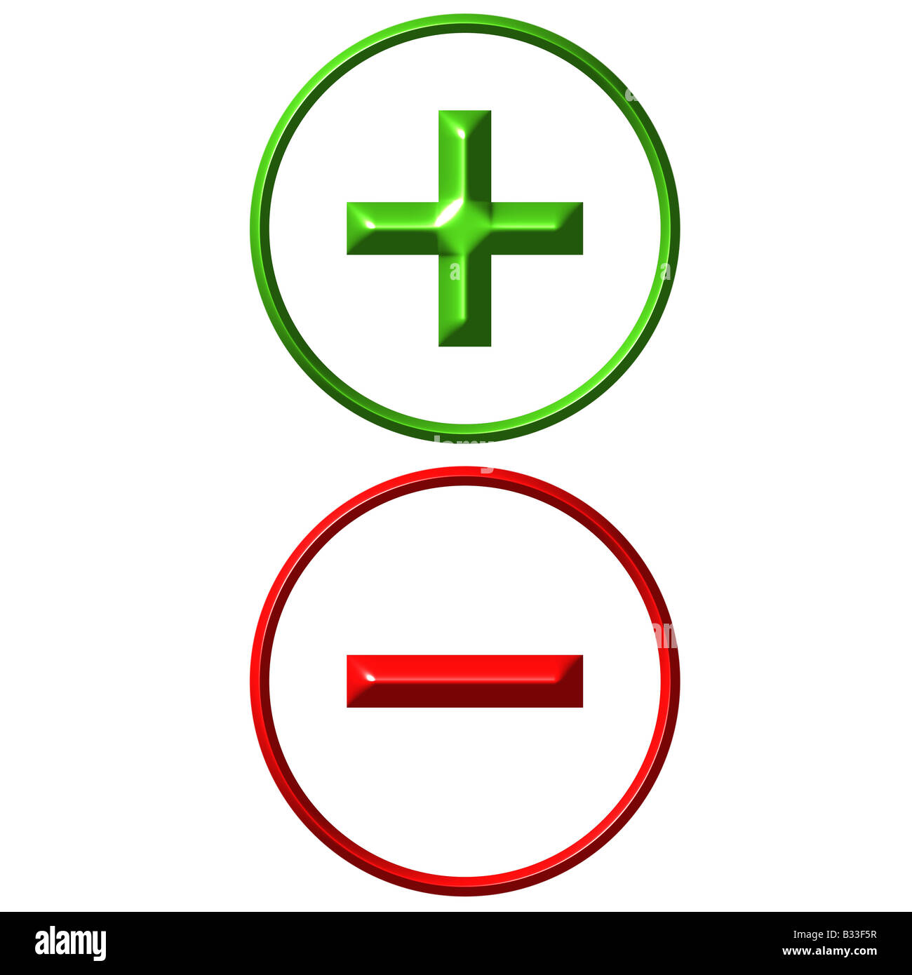 Negatives zeichen -Fotos und -Bildmaterial in hoher Auflösung – Alamy