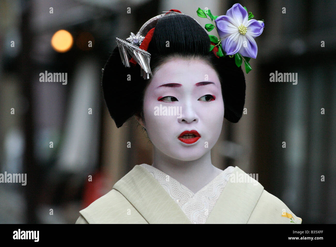 Geisha portrait -Fotos und -Bildmaterial in hoher Auflösung – Alamy