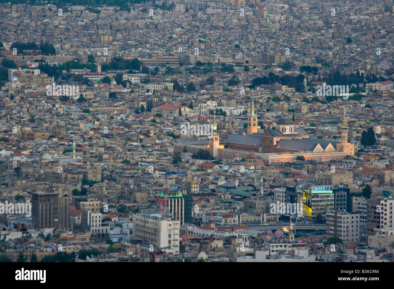 Damascus Cityscape Skyline Syria Stockfotos und -bilder Kaufen - Alamy