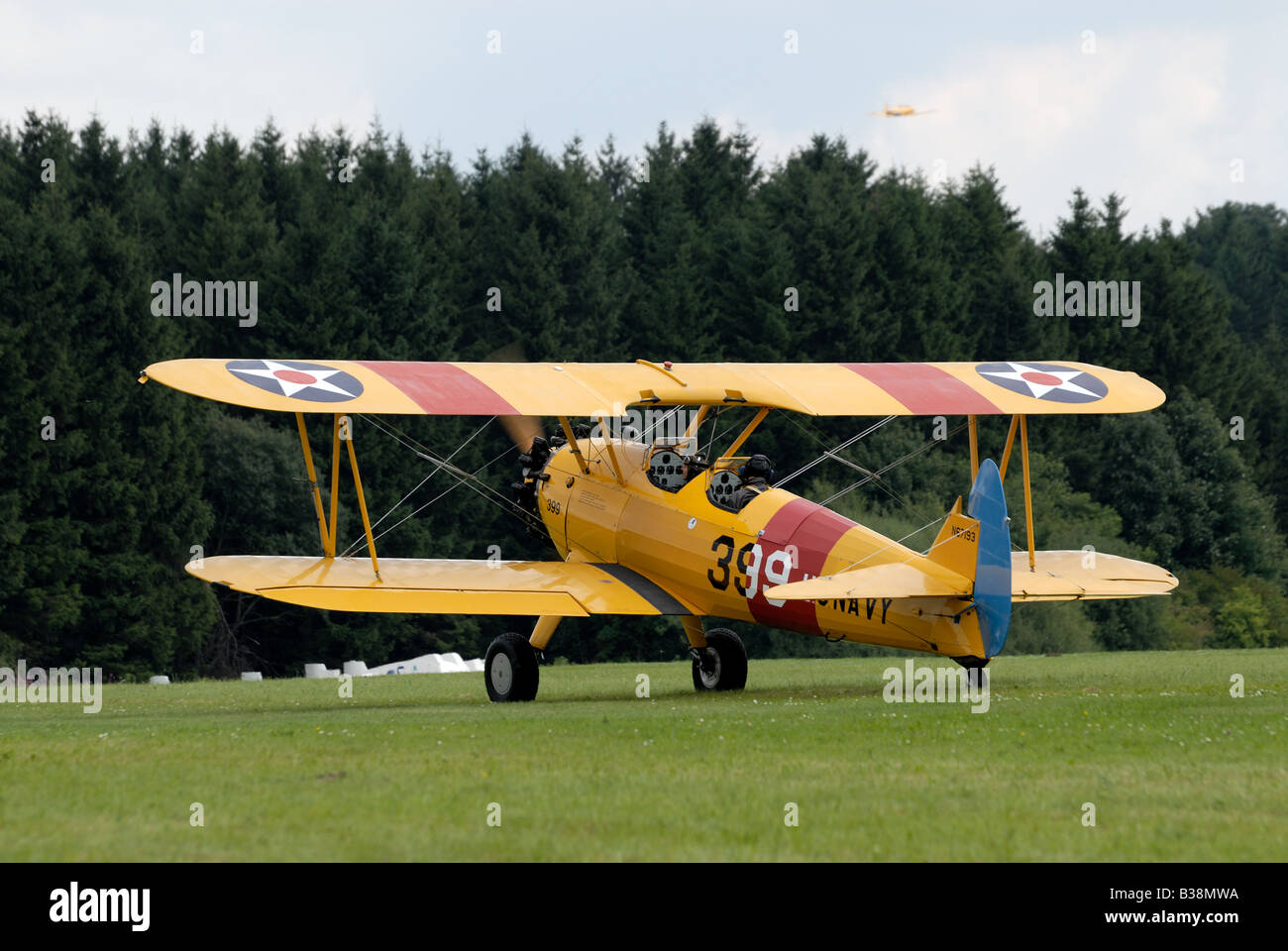 Boeing Stearman Cockpit Stockfotos und -bilder Kaufen - Alamy
