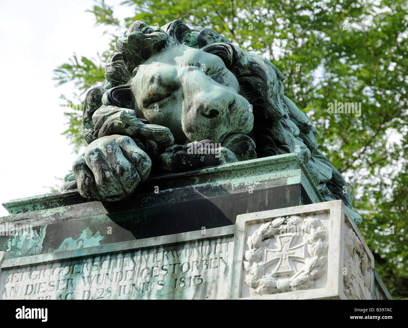Grab des preußischen general Gerhard von Scharnhorst, preußischer ...