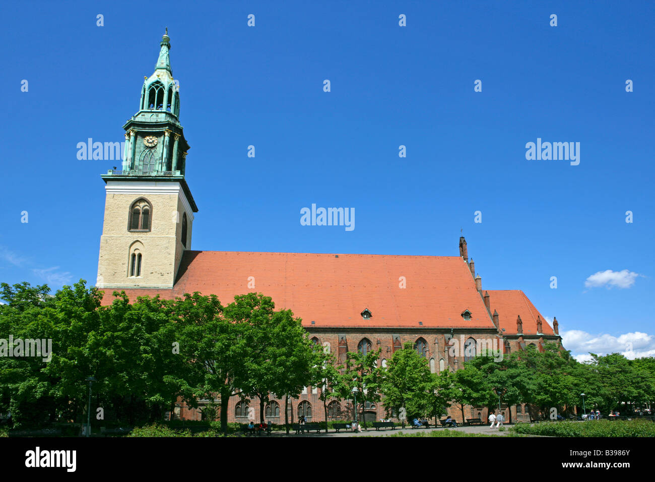 Deutschland, Berlin, St.-Marien-Kirche, Deutschland, Berlin ...