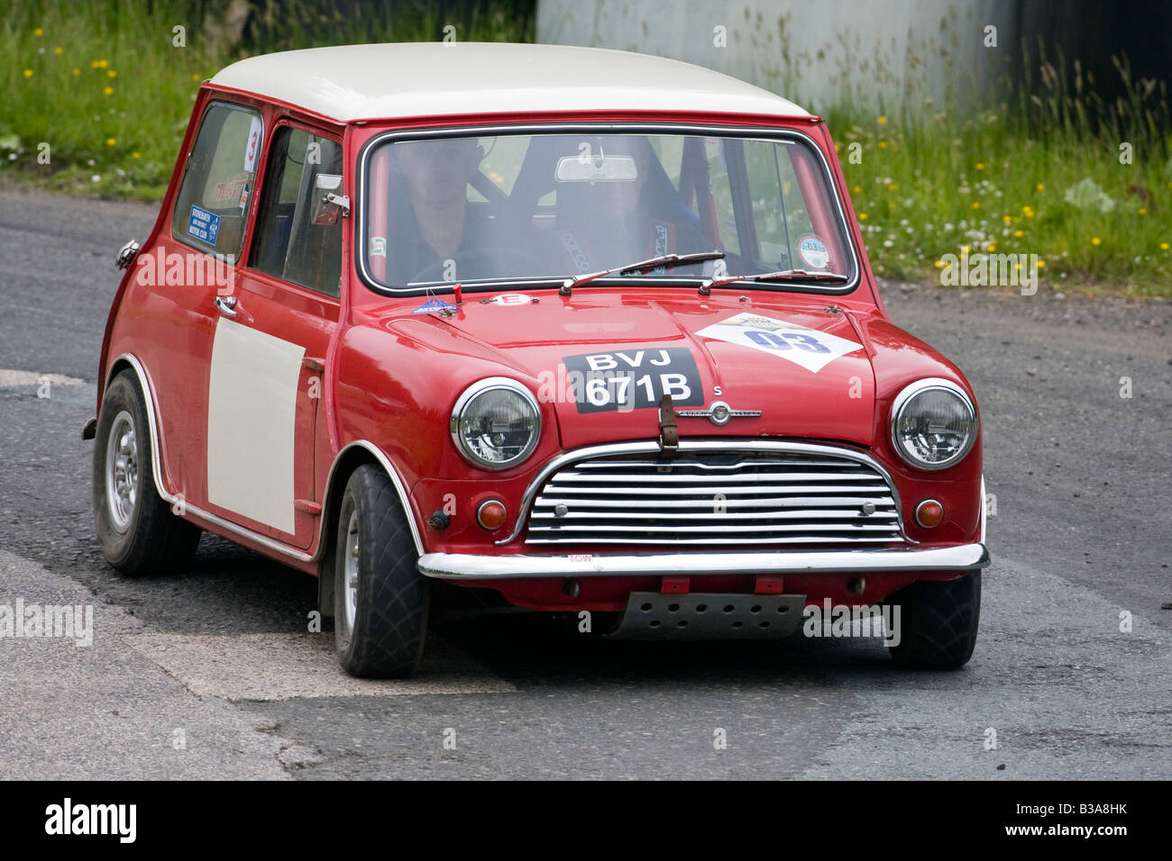 1964 Morris Mini Cooper S Oldtimer Autotest Rallye Knockhill Fife ...