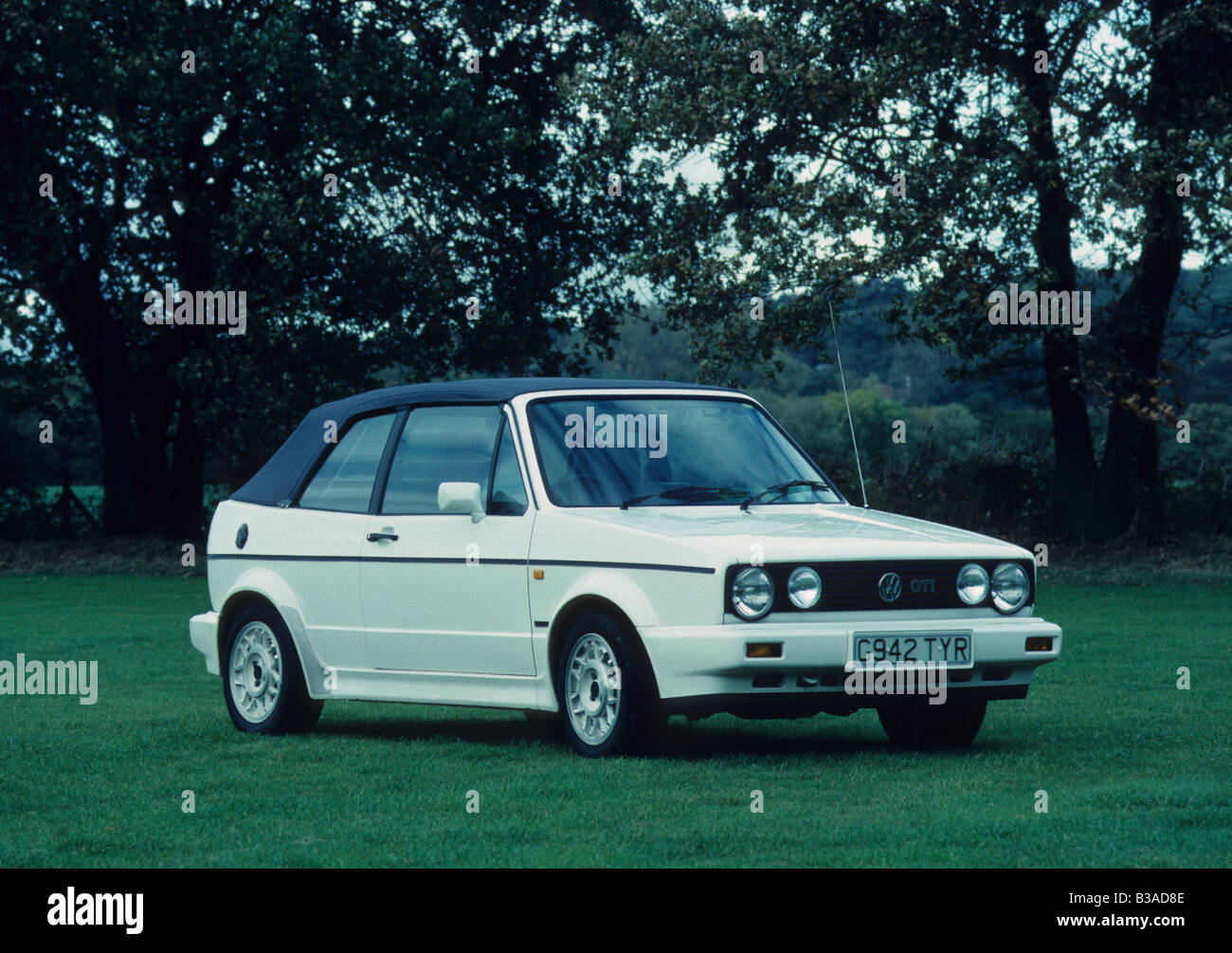 Volkswagen Golf Mk1 GTi Cabrio des Jahres 1989 Stockfotografie - Alamy