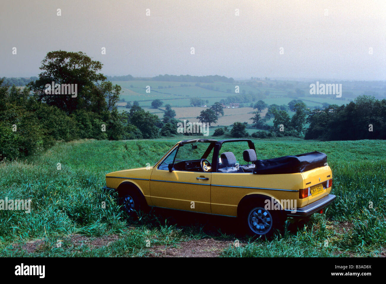 Volkswagen Golf Mk1 GLi Cabrio des Jahres 1983 Stockfotografie - Alamy