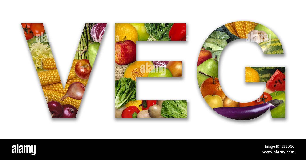 5 obst und gemüse Ausgeschnittene Stockfotos und -bilder - Alamy