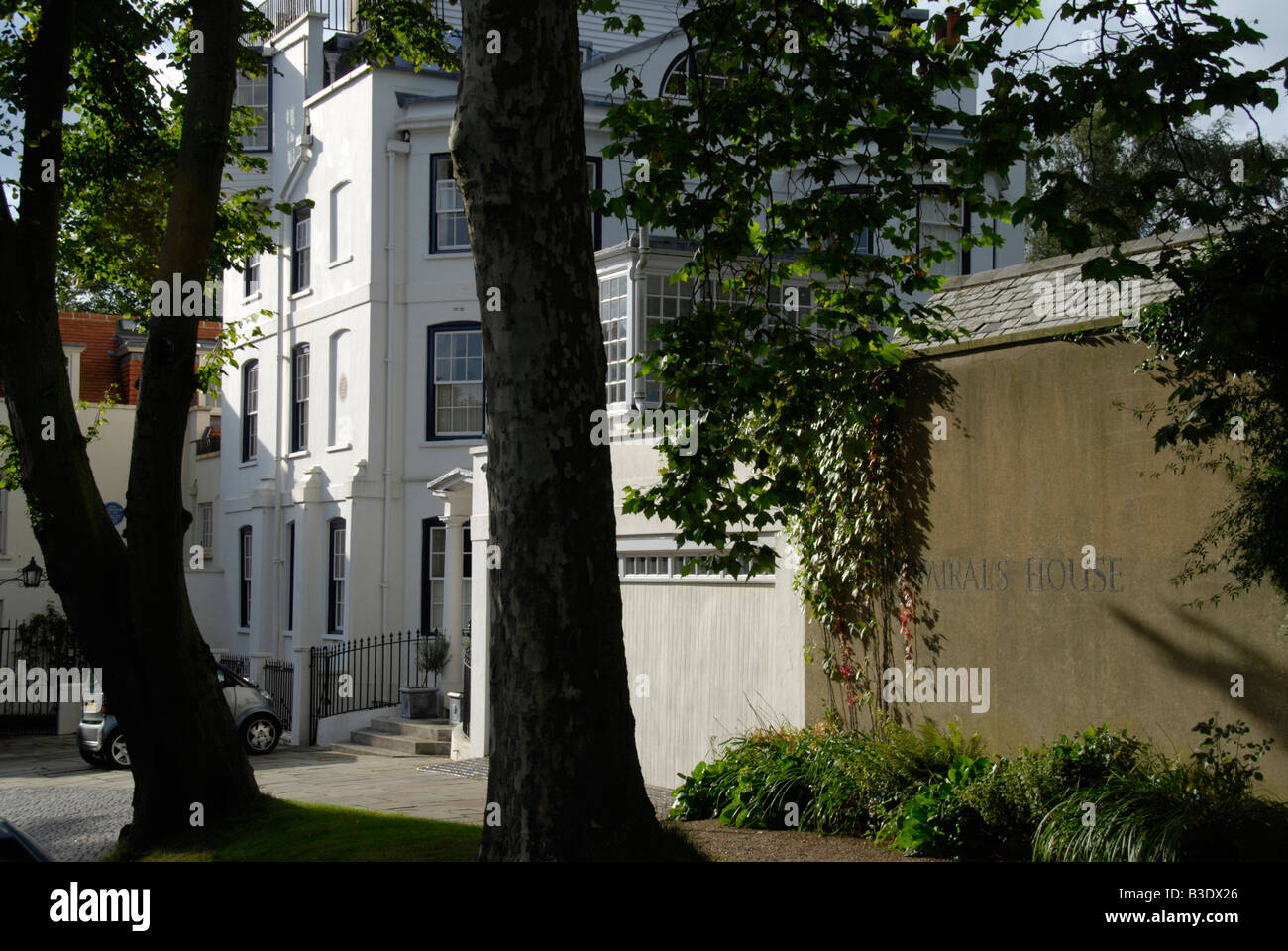 Der Admiral House, Grove, Hampstead, London England. Ehemalige Insassen ...