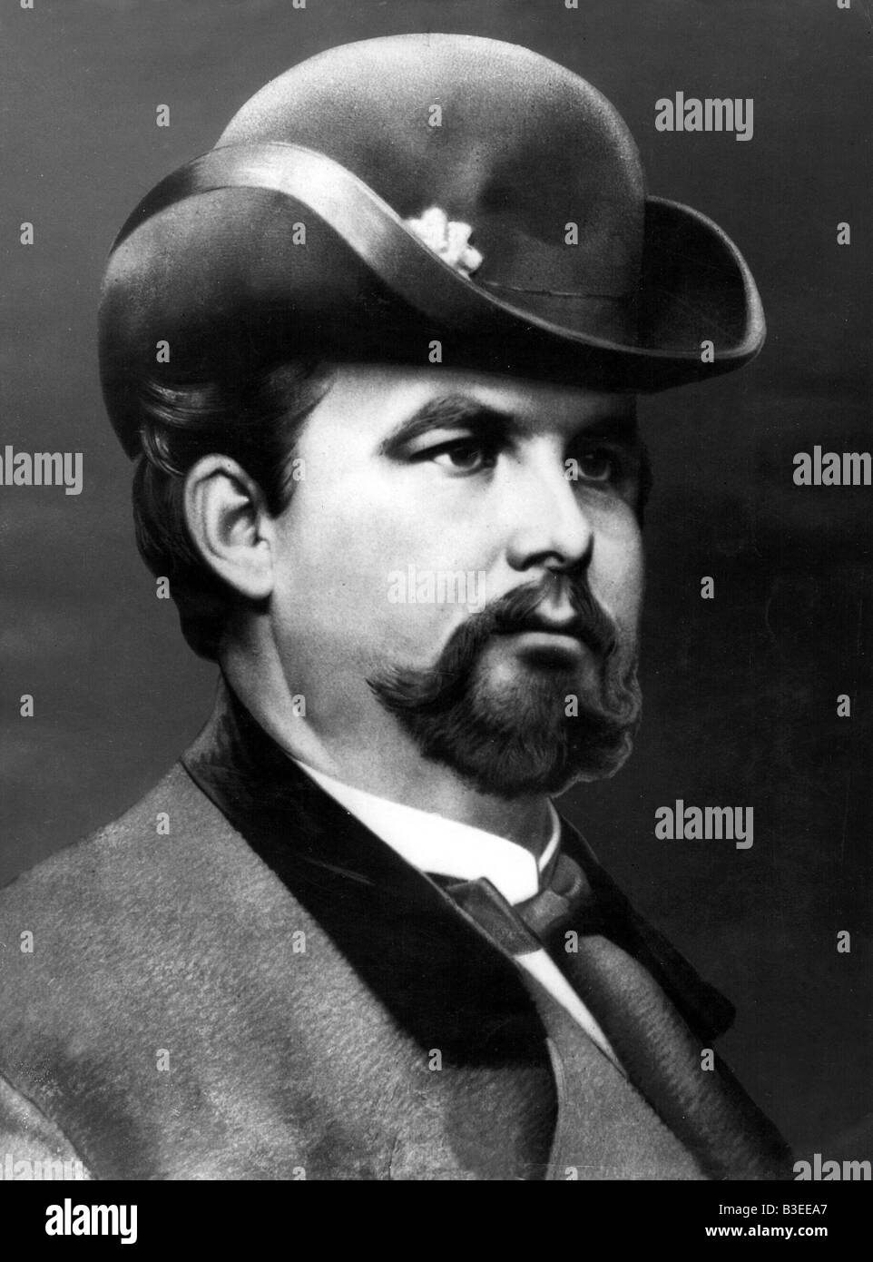 Ludwig II., 25.8.1845 - 13.6.1886, König von Bayern 10.3.1864 - 13.6. ...