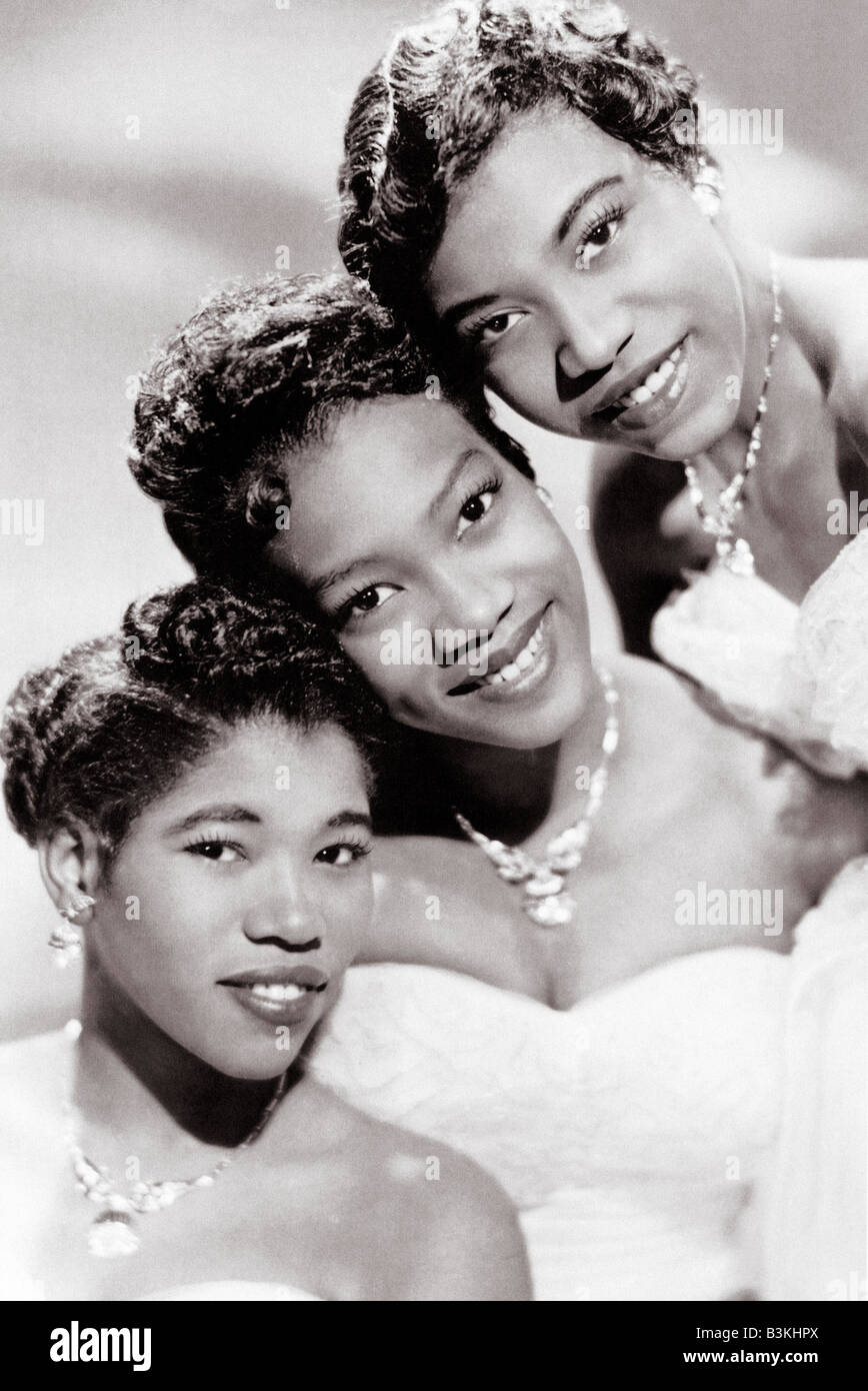 DIE COOKIES uns Vokalgruppe mit von links Margie Hendrix, Ethel McRea ...