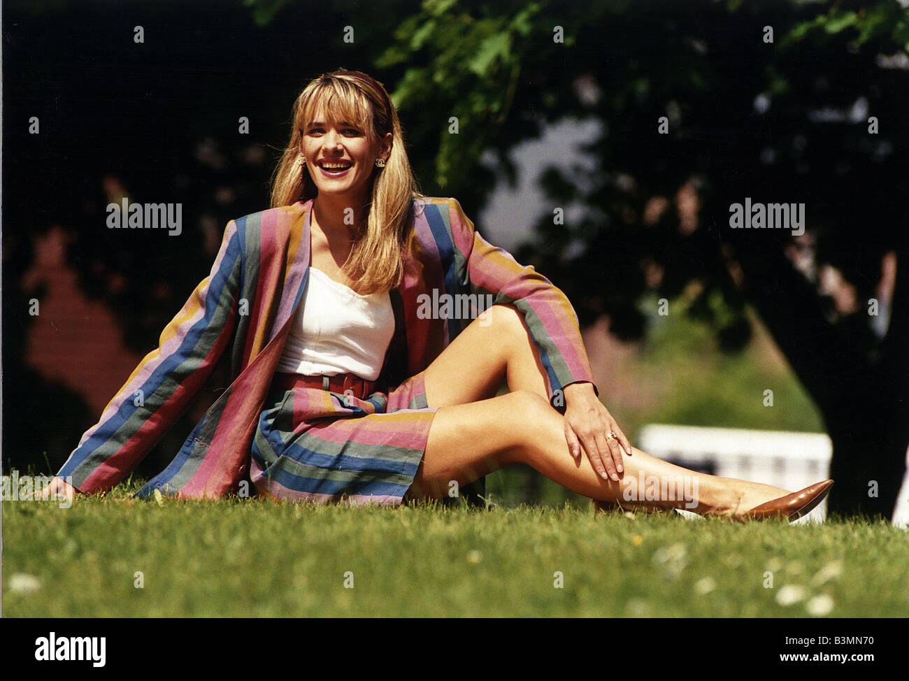 Carol Smillie TV-Moderatorin Stockfotografie - Alamy