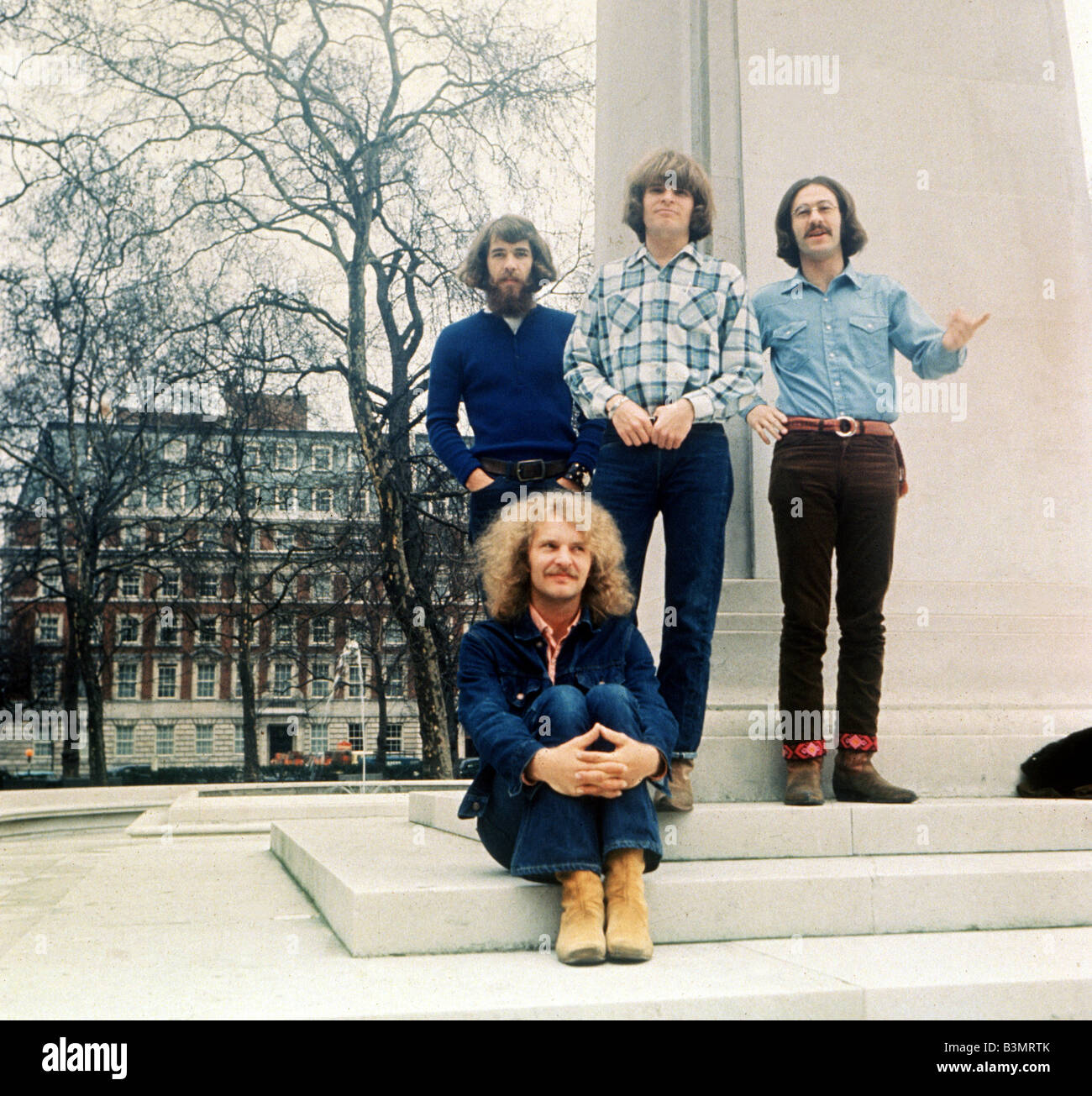 CREEDENCE CLEARWATER REVIVAL uns Popgruppe in Grosvenor Square, London ...