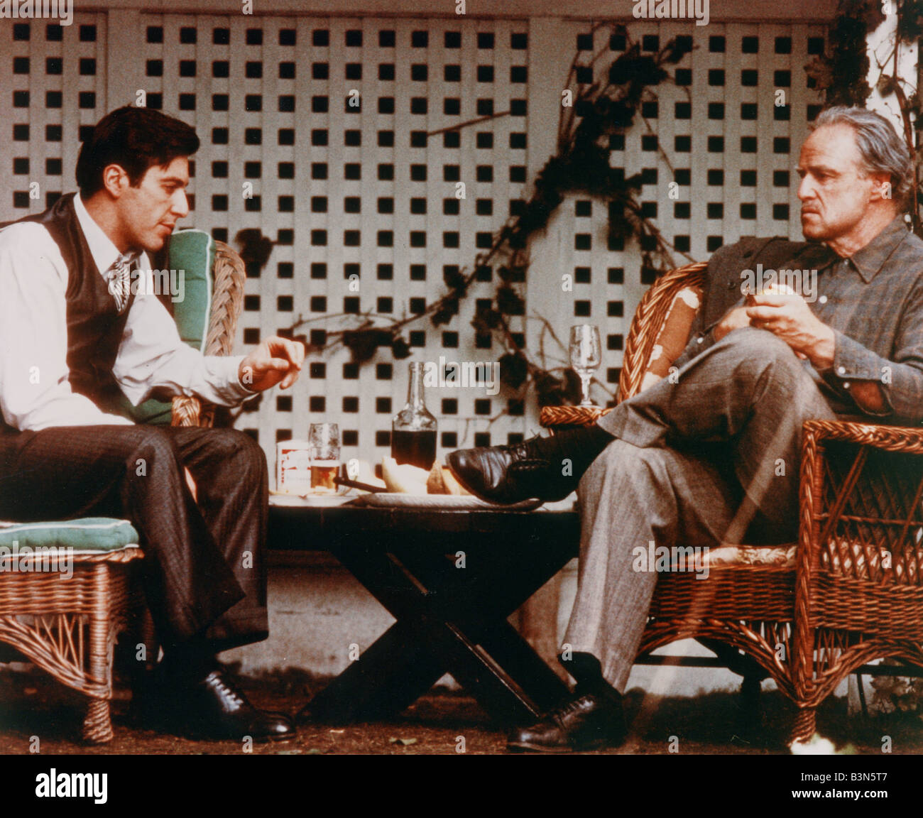DER Pate 1972 Paramount Film mit Marlon Brando und Al Pacino auf der ...