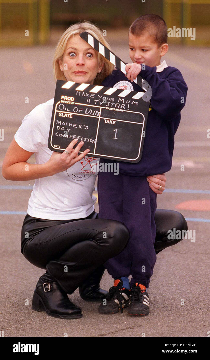 Fernsehmoderatorin ulrika jonsson mit joseph ryle -Fotos und ...