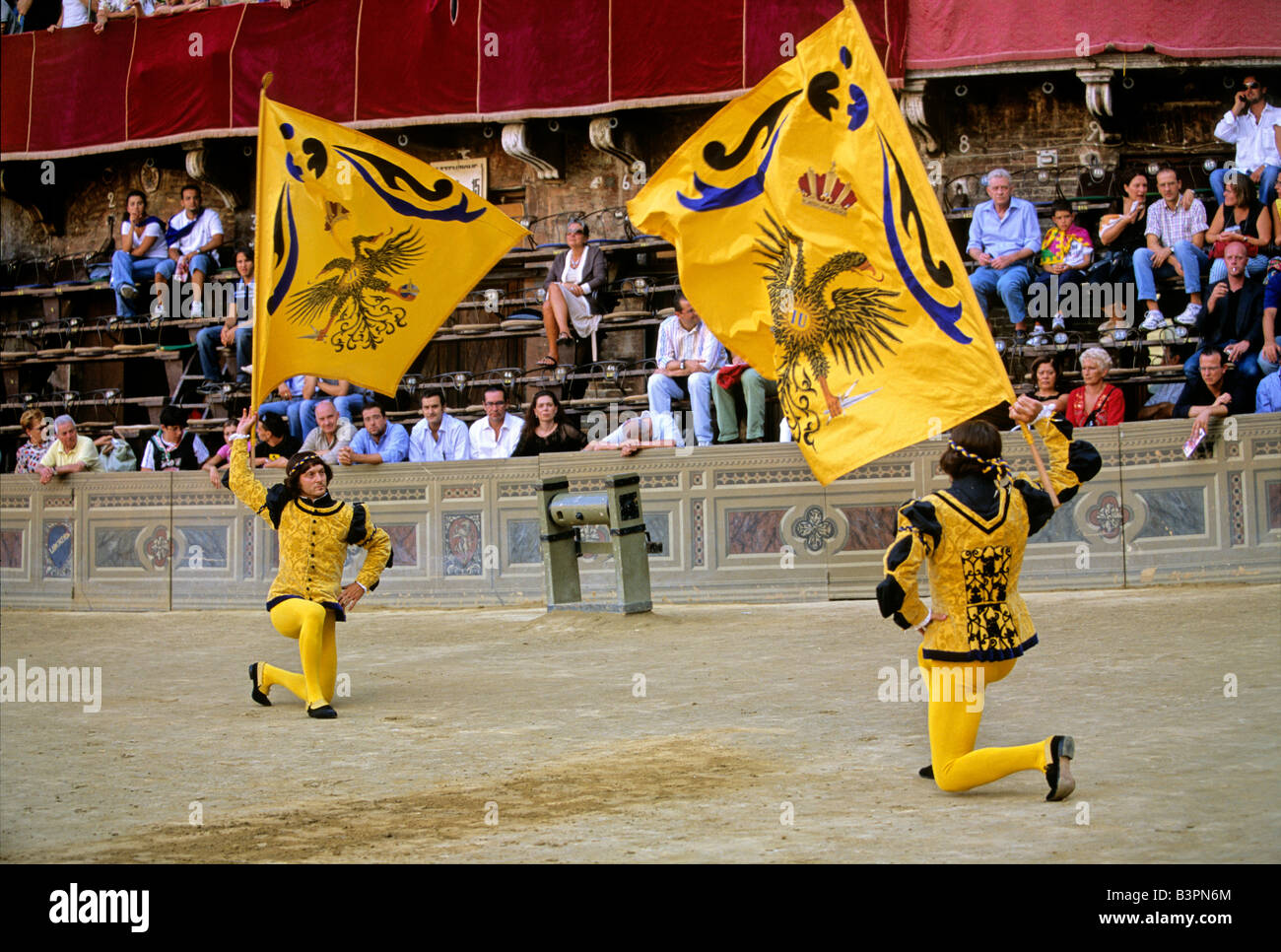 Il Palio Di Siena Stockfotos und -bilder Kaufen - Alamy
