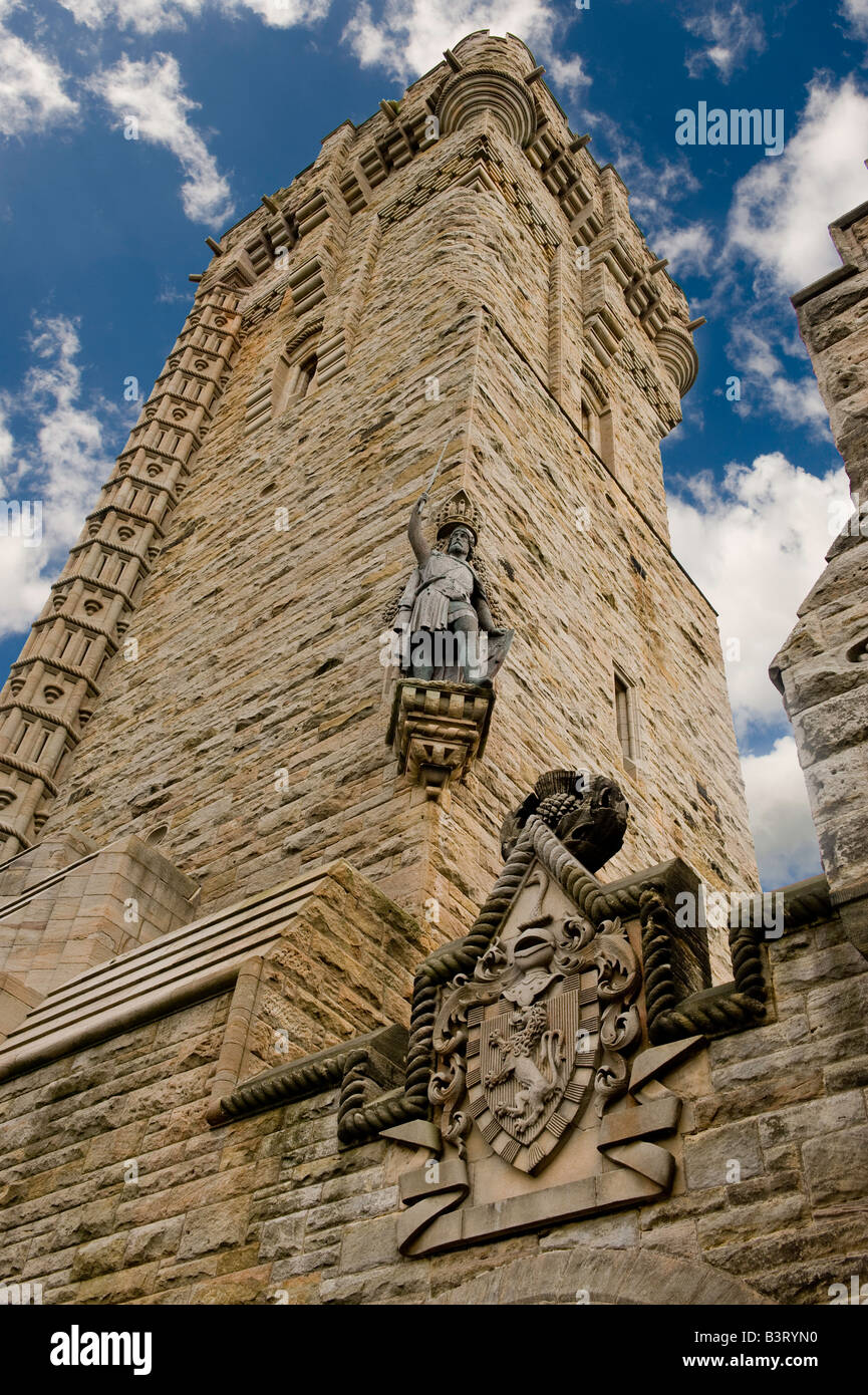 Wallace Memorial Tower in Schottland gebaut, wo William Wallace die ...