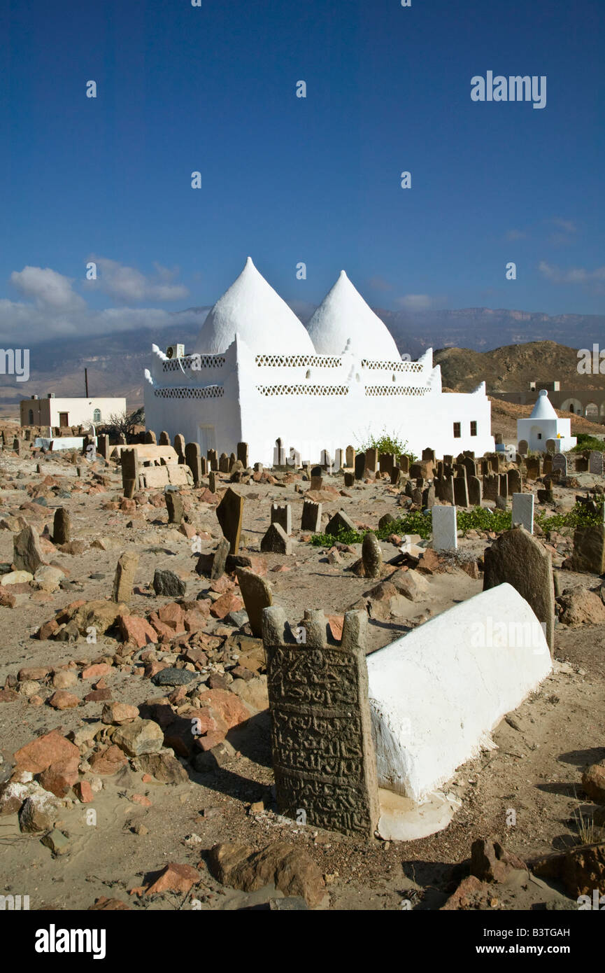Oman, Region Dhofar, Mirbat. Grab des Bin Ali, muslimischen Heiligen ...
