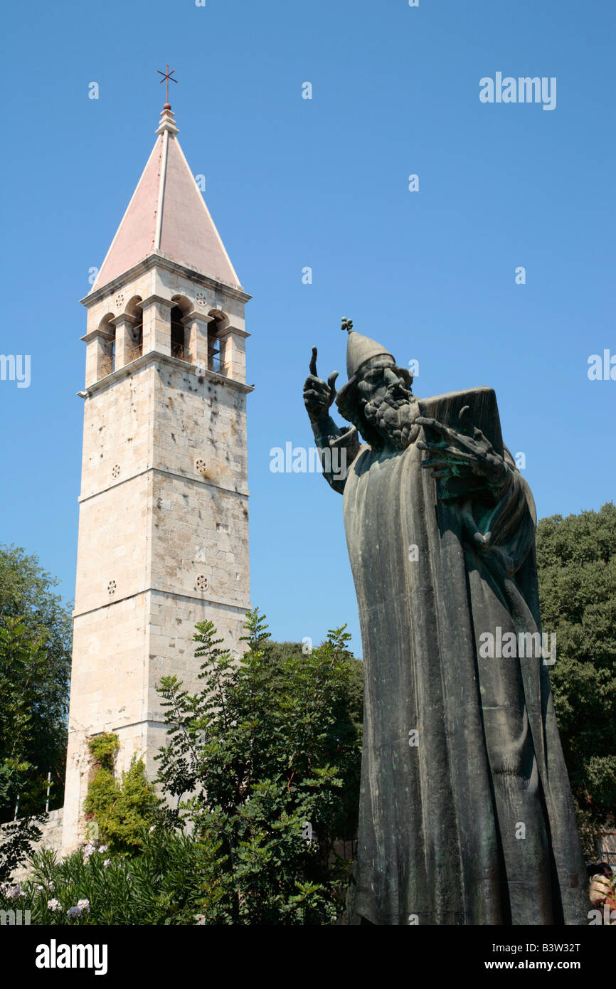 Grgur Ninski Statue in Mitteldalmatien, Split, Kroatien, Osteuropa ...