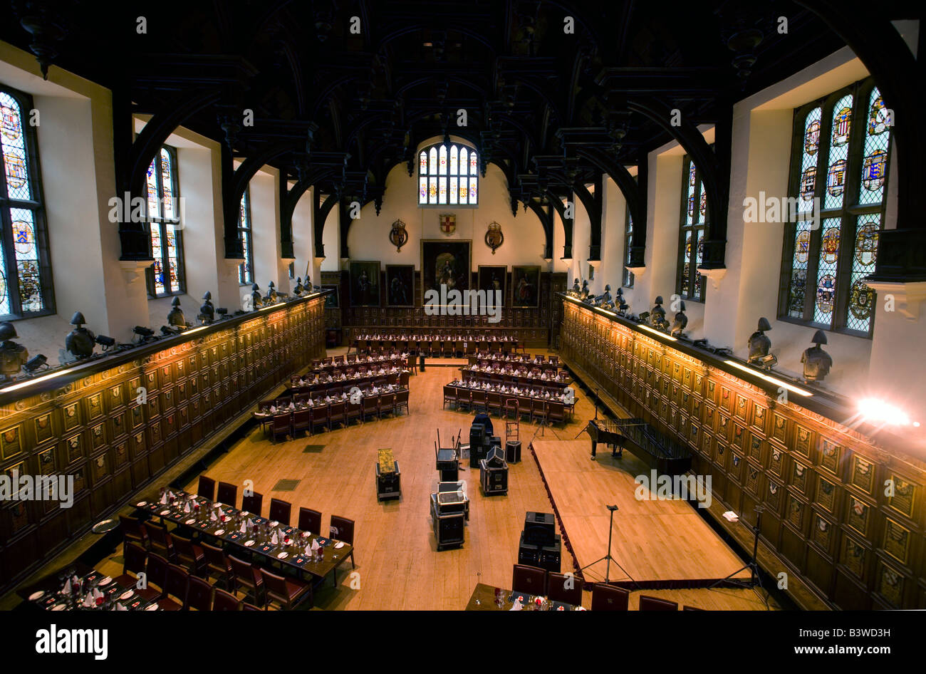 Middle Temple Hall, Temple Bar, London, UK. Dies ist das alte und ...