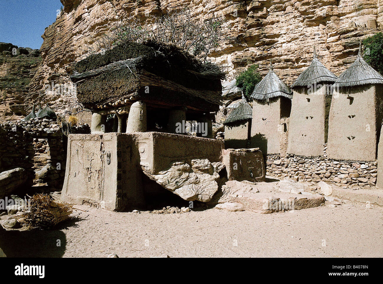 Geographie / Reisen, Mali, Westafrika, Sahel, Falaise de Bandiagara ...