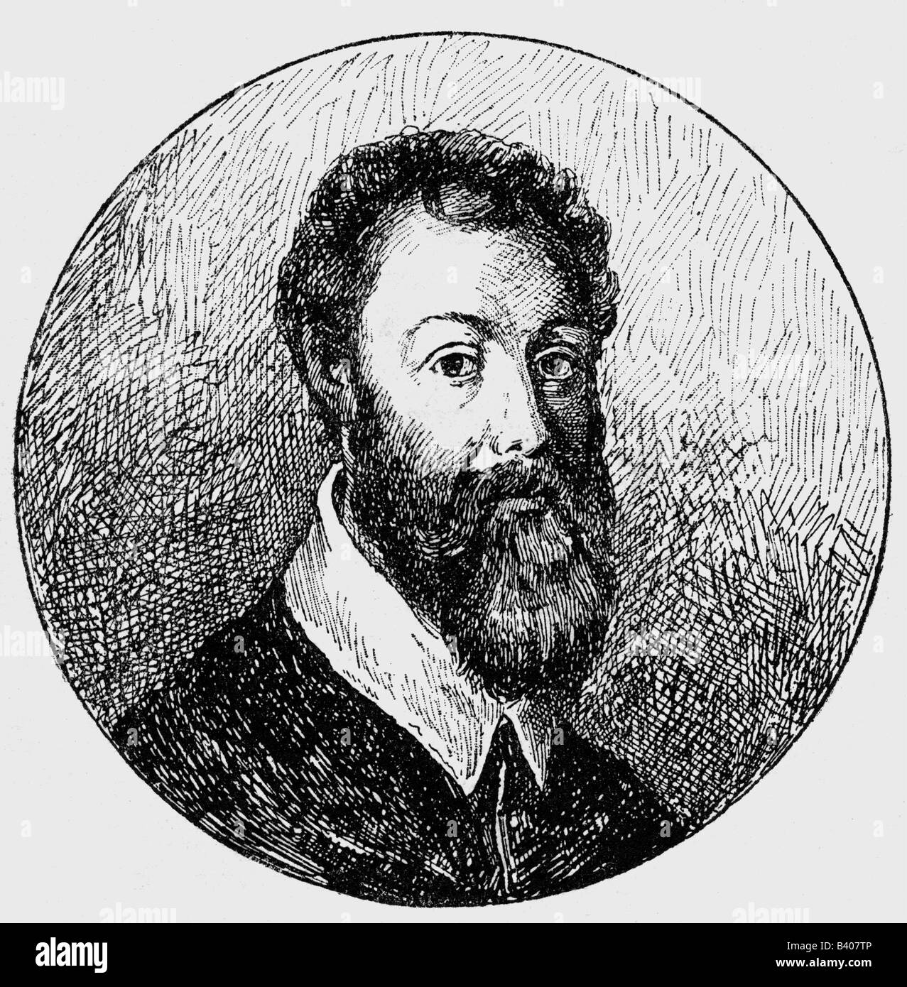 Portrait of benvenuto cellini 1500 1571 an italian sculptor -Fotos und ...