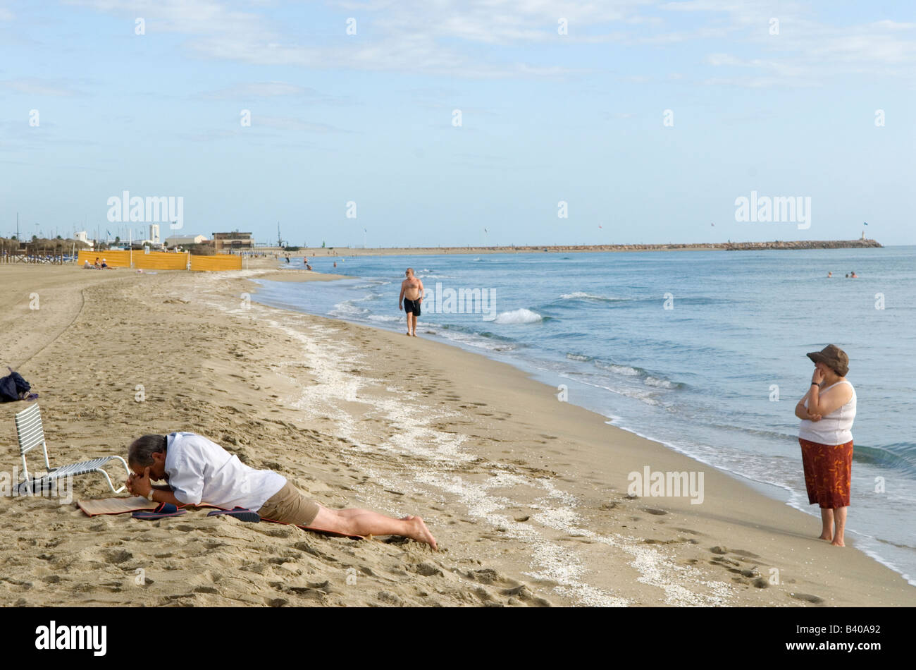 Beach Perpignan Stockfotos und -bilder Kaufen - Alamy