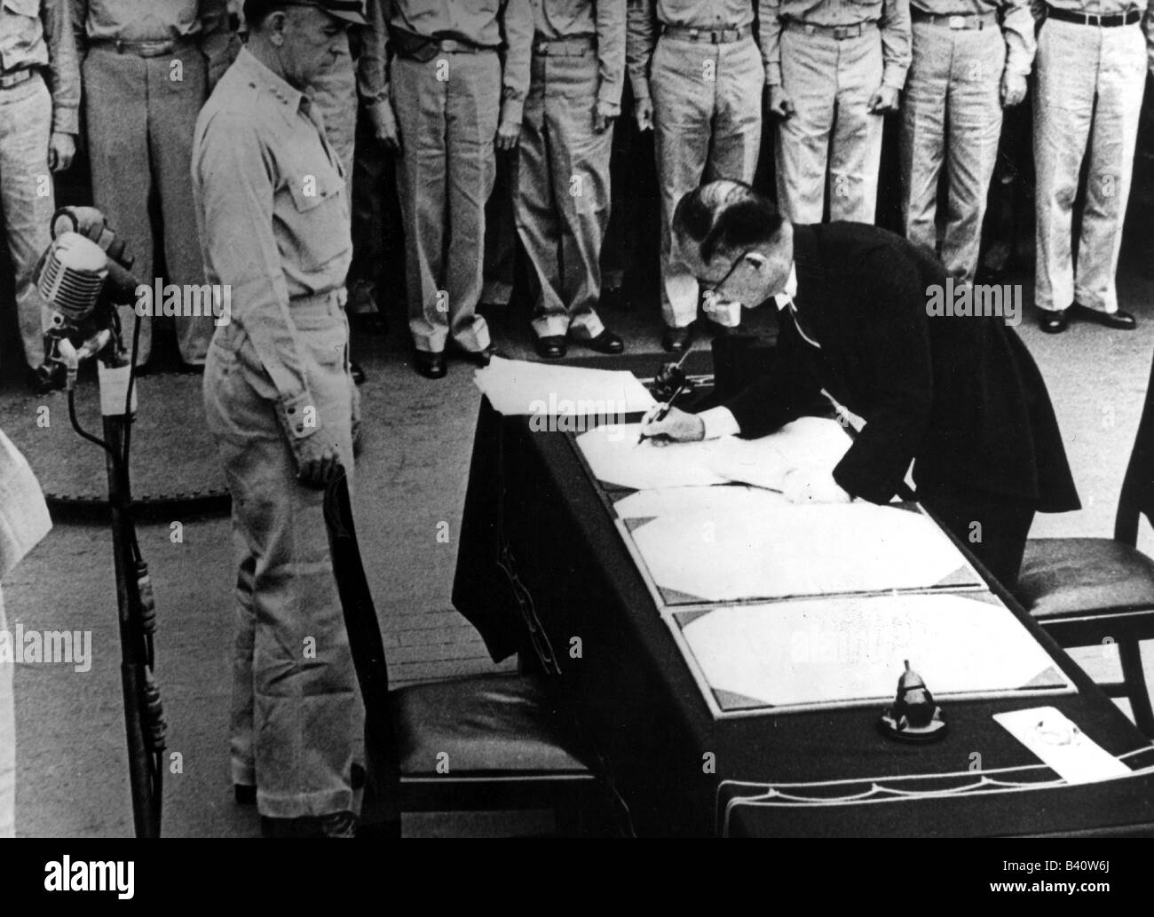 Ereignisse, Zweiter Weltkrieg/zweiter Weltkrieg, Japan, Kapitulation ...