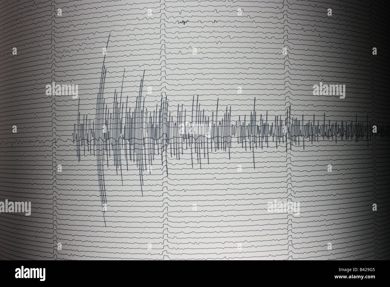 Seismograph earthquake -Fotos und -Bildmaterial in hoher Auflösung – Alamy