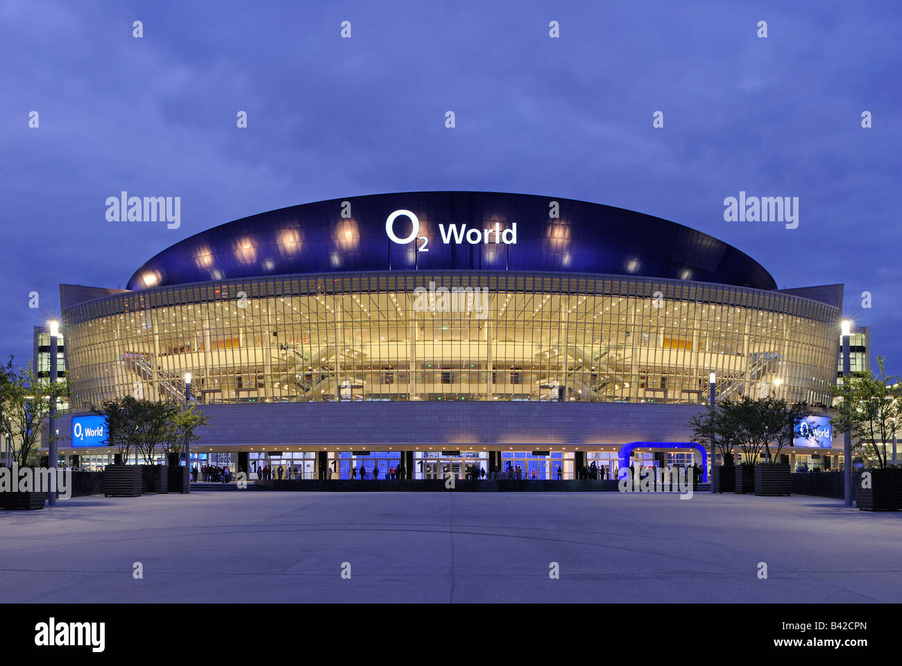 O2-World. O₂-Arena in Berlin-Friedrichshain. Berlin. Europa ...