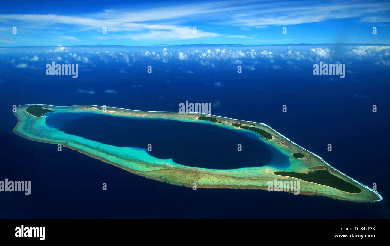 Wunderschone Us Pazifik Atoll Bilder