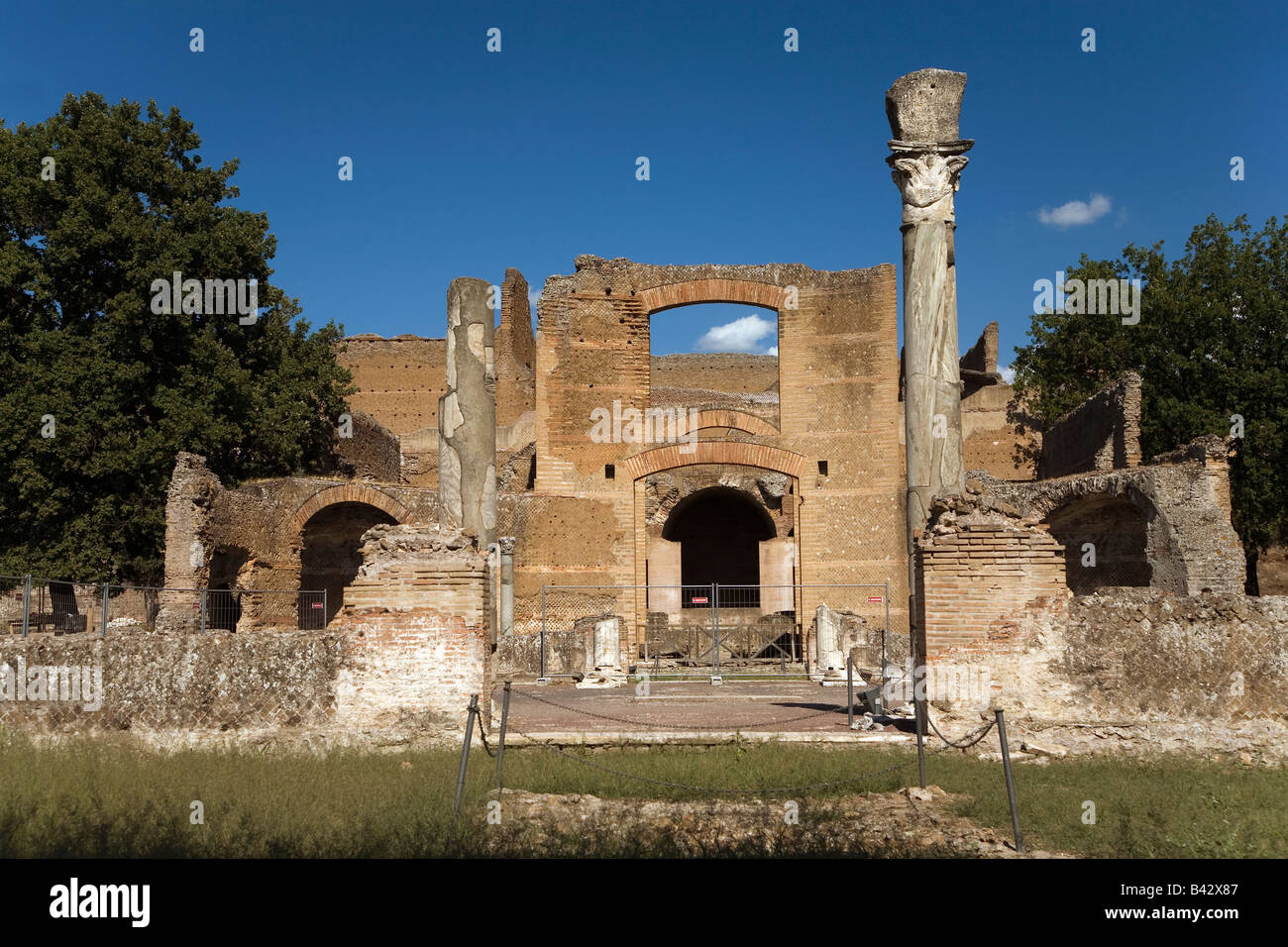 Die Villa Hadrian den Roman Emperor es 'Villa', 118 und 138 n. Chr. auf ...