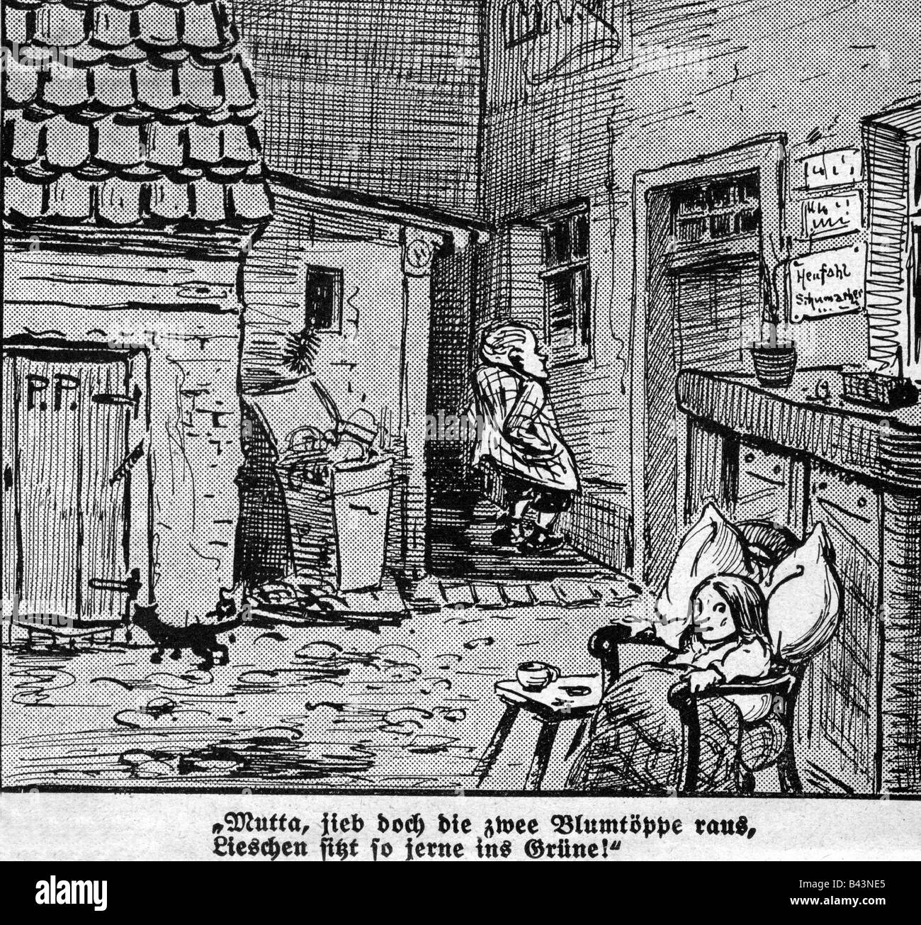 Drawing by heinrich zille 1858 1929 -Fotos und -Bildmaterial in hoher ...