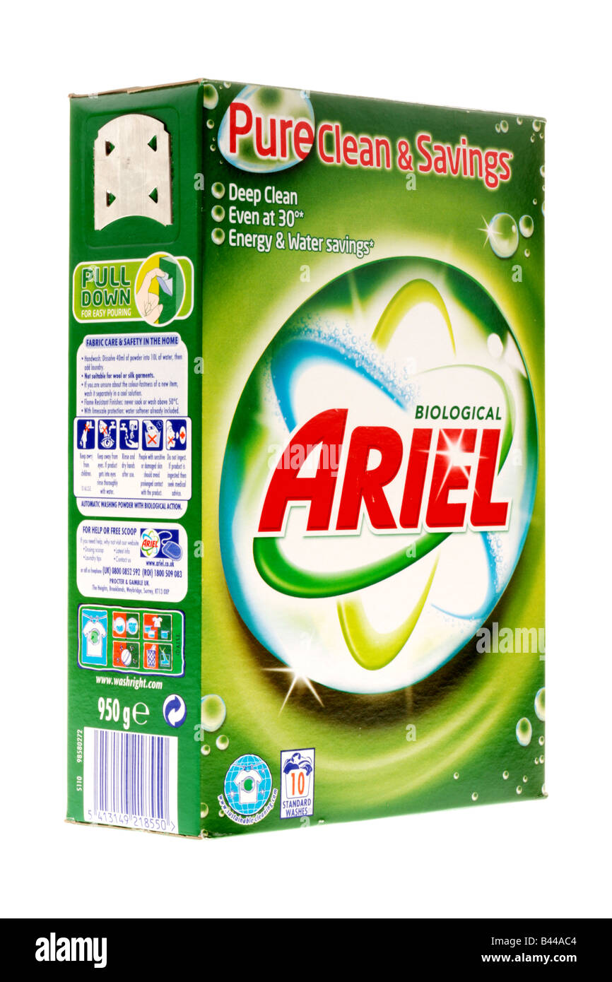 Ariel waschpulver -Fotos und -Bildmaterial in hoher Auflösung – Alamy