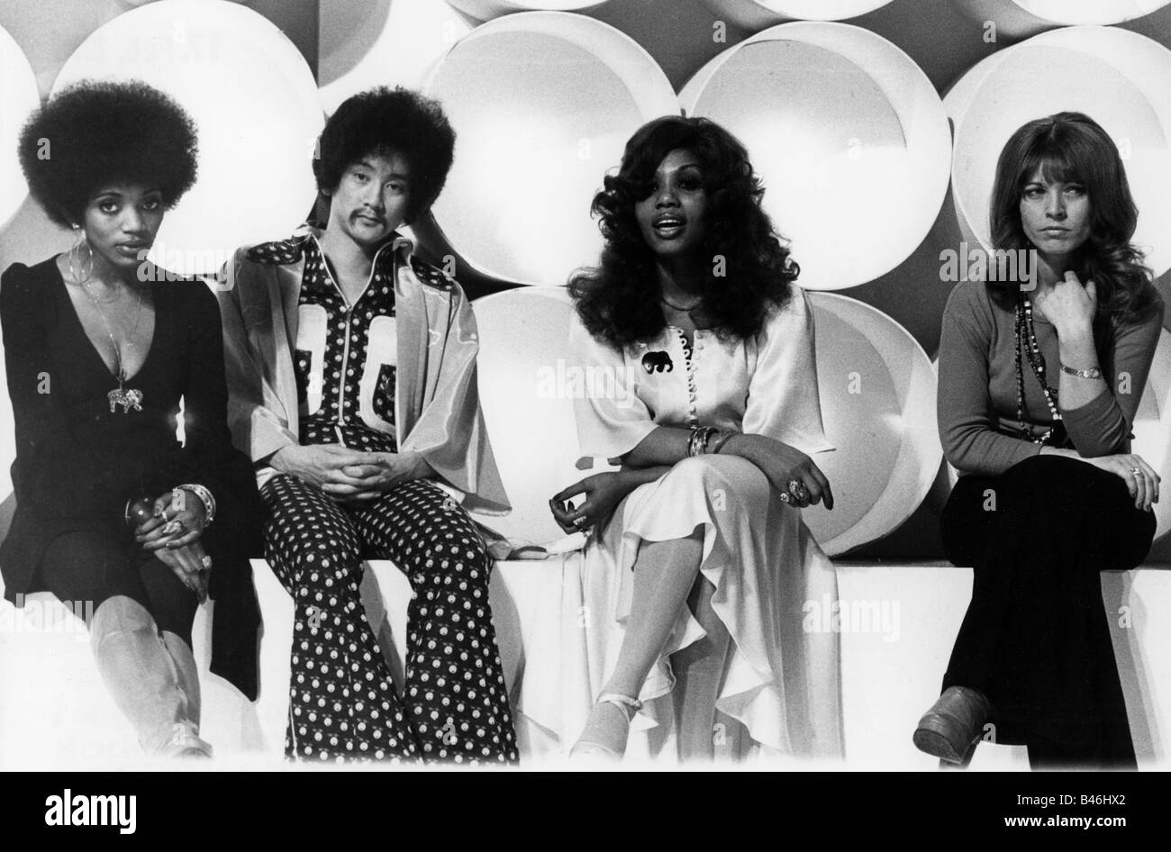 Les Humphries Singers, Popgruppe, 1972 Stockfotografie - Alamy