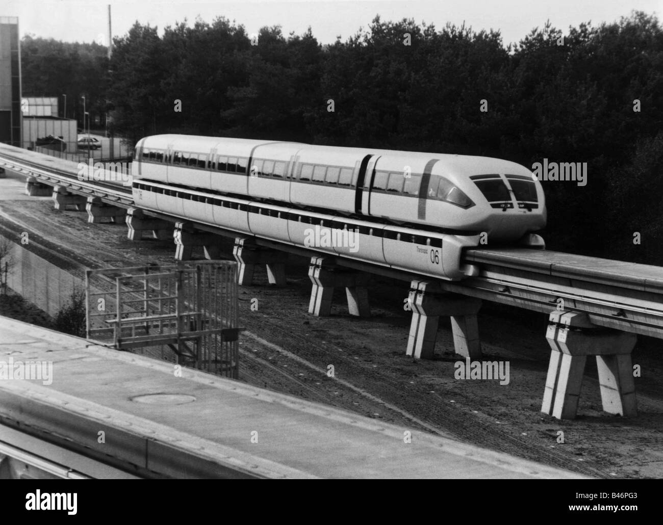 Transport/Transport, Eisenbahn, Transrapid, Testserie Transrapid 06 an ...