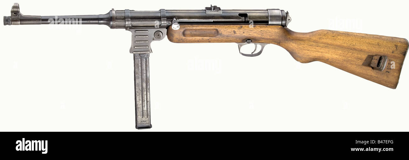 Ein MP 41, geändert zu einem halbautomatischen Modell 'SLK 41', Kaliber ...
