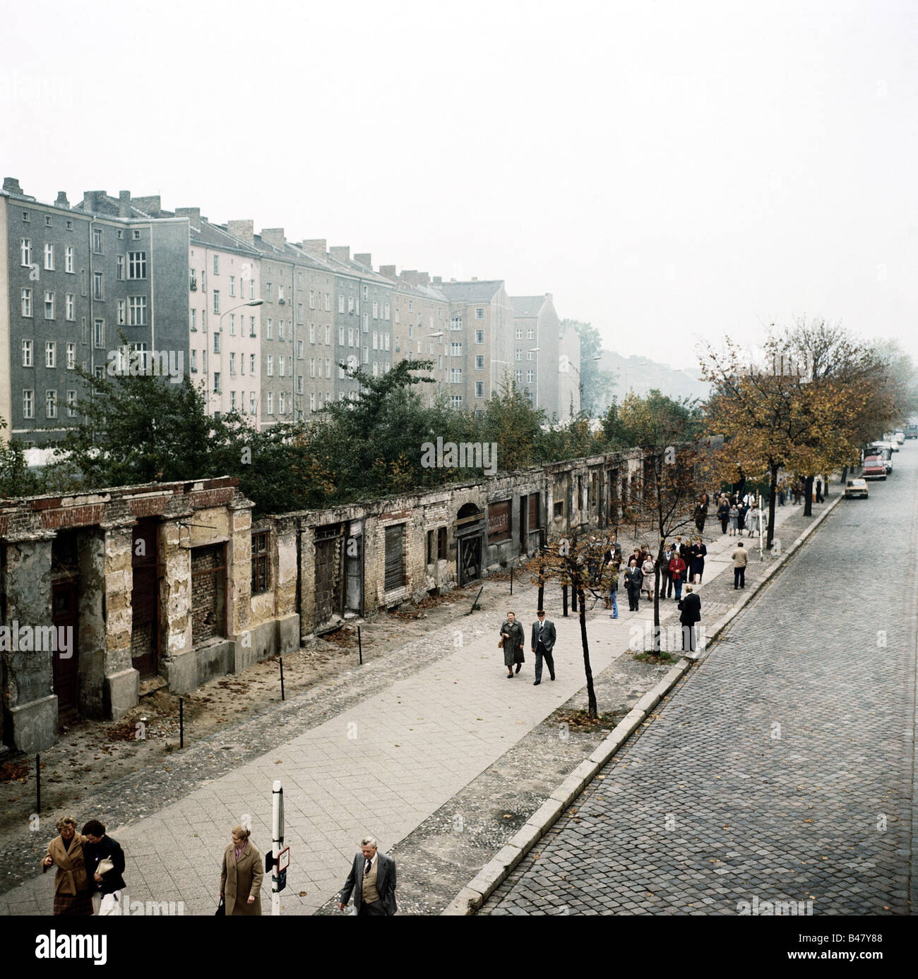 Geografie/Reisen, Deutschland, Berlin, Berliner Mauer, Bernauer Straße ...