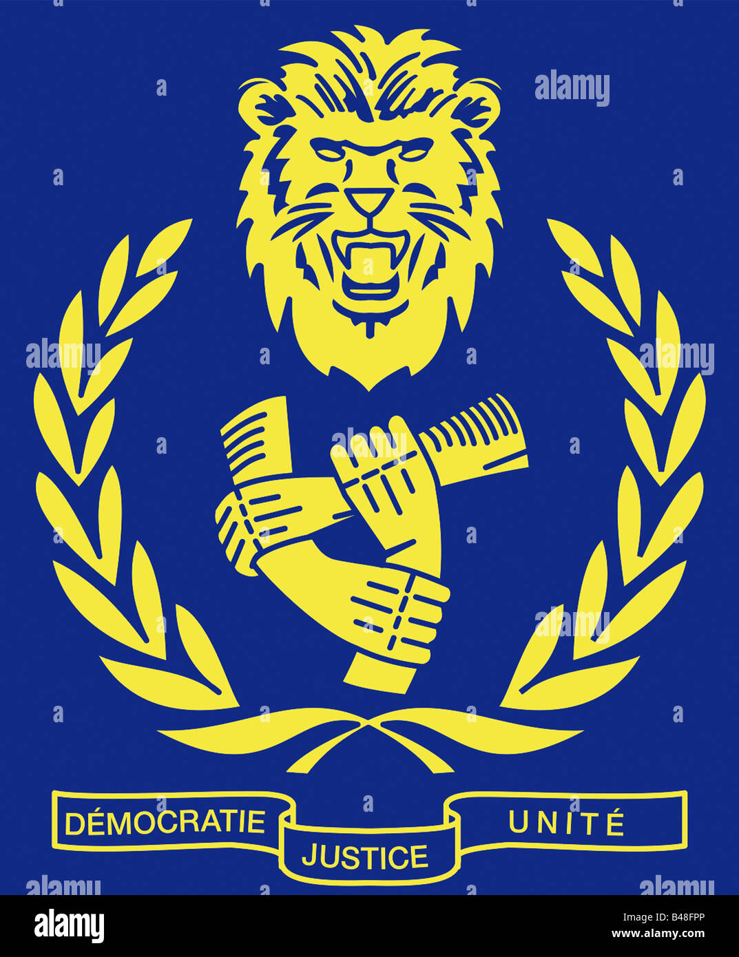Heraldik, Wappen, Demokratische Republik Kongo, Staatswappen ...