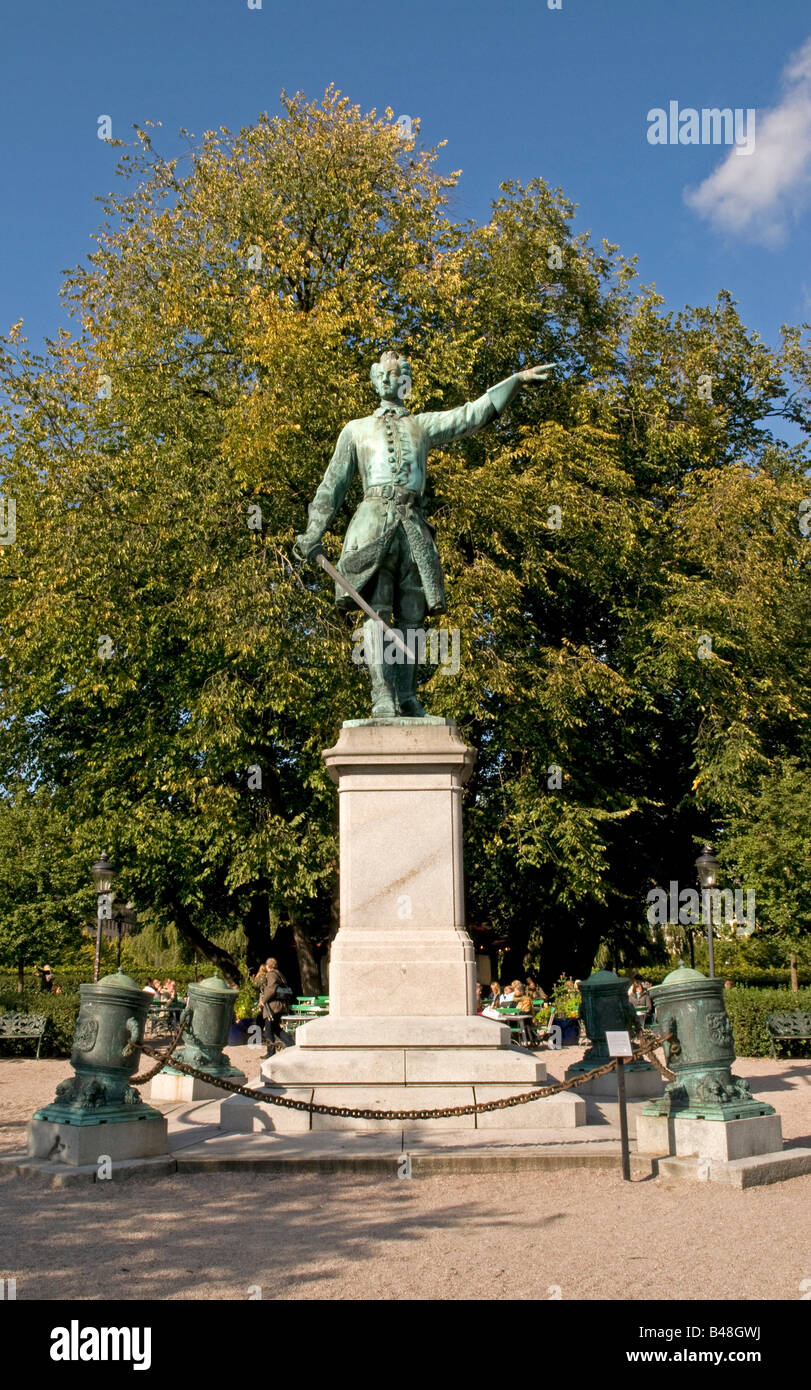 Statue von König Karl XII. von Schweden Stockfotografie - Alamy