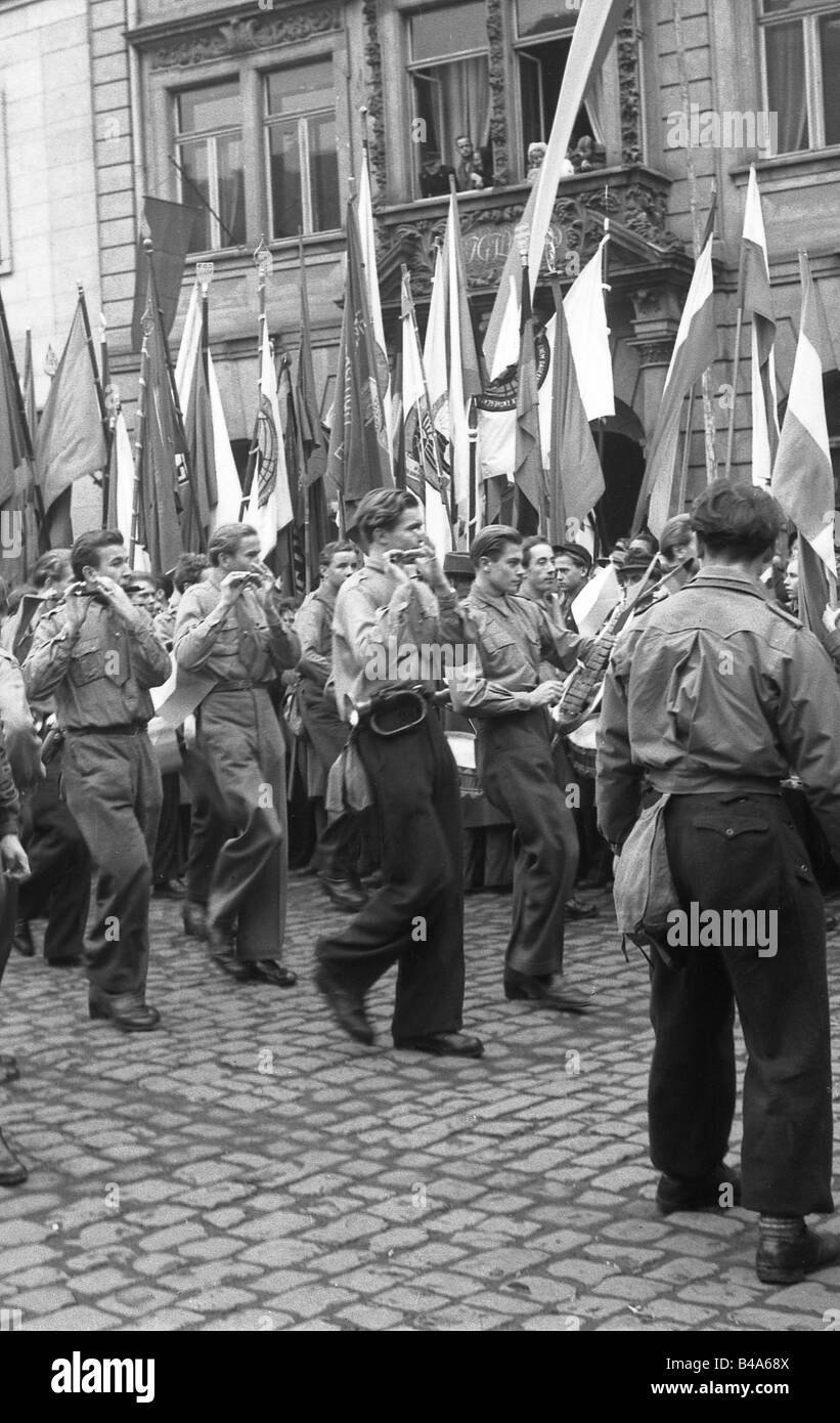 Freie Deutsche Jugend Fdj Stockfotos und -bilder Kaufen - Alamy
