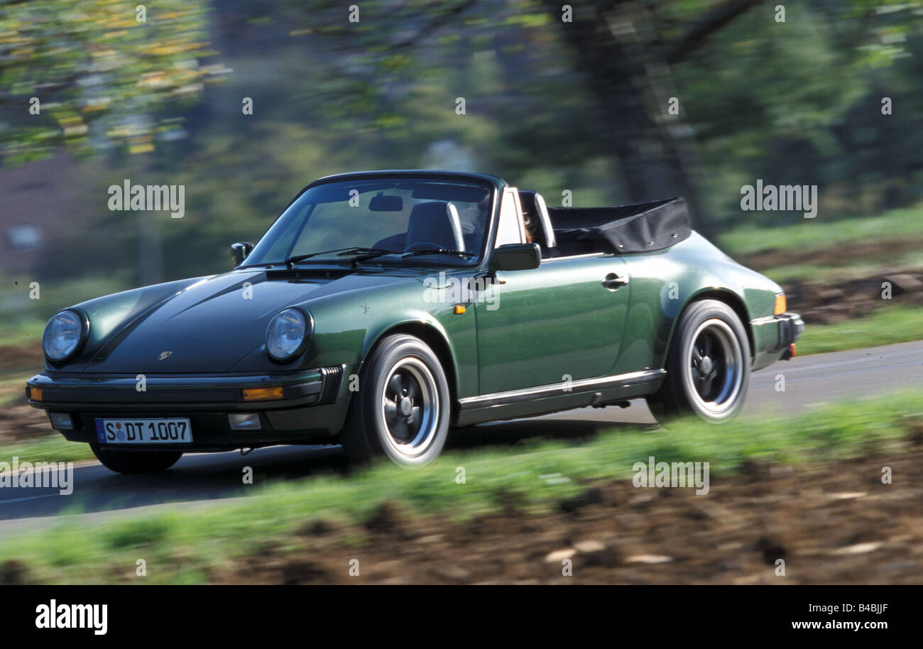 Auto, Porsche 911 SC Cabrio, Baujahr 1983-1989, dieses Fahrzeug: Bj ...