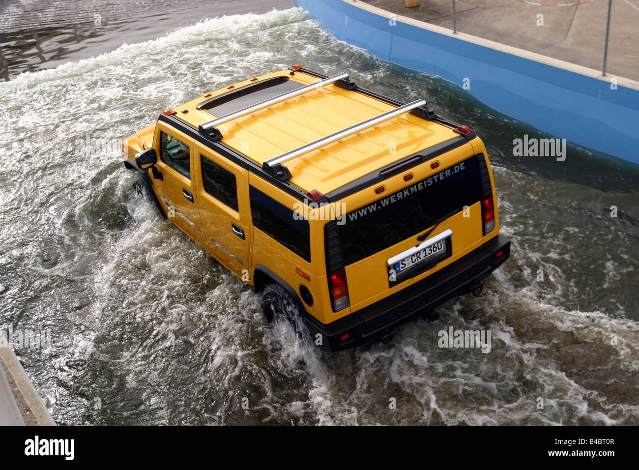 Auto, Chevrolet Hummer H2, cross Country-Fahrzeug, Modell, Jahr 2001 ...