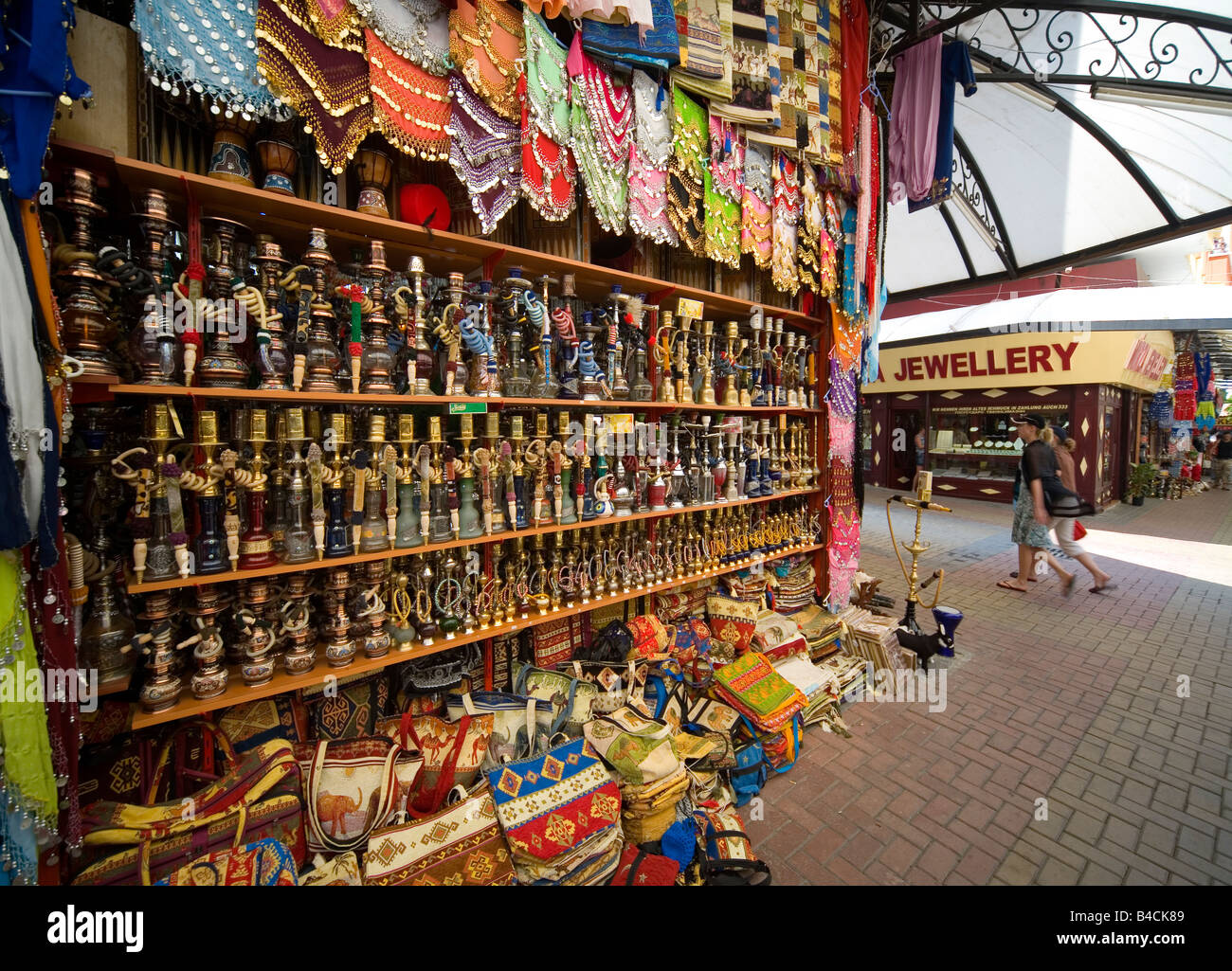 Basar in Alanya Türkei Stockfotografie - Alamy