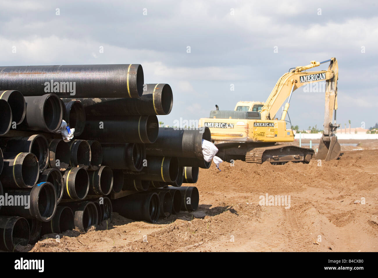Construction drinking water pipes -Fotos und -Bildmaterial in hoher ...