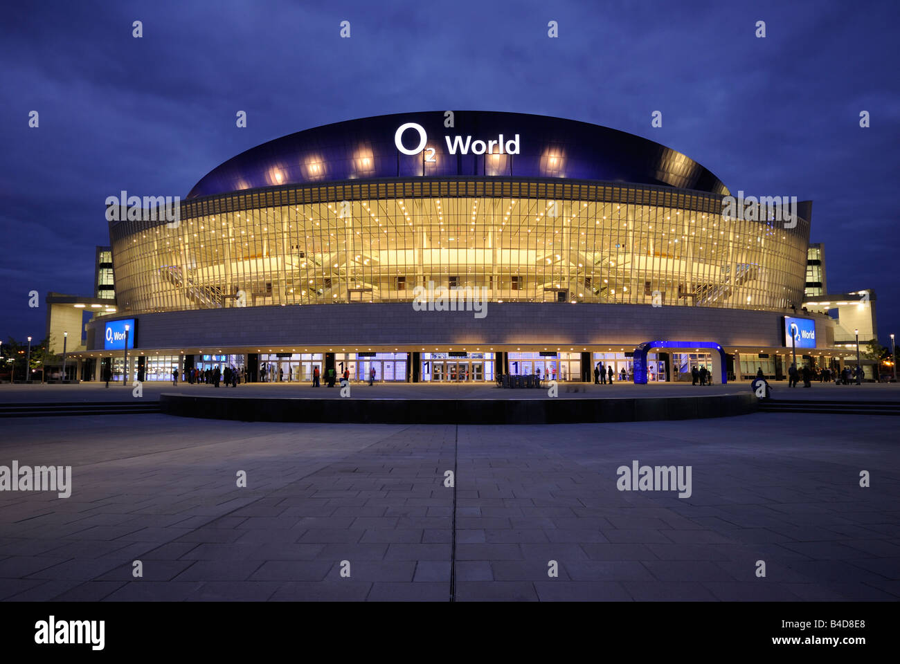 O2 World, O2-Arena von der Anschutz Entertainment Group, Berlin ...
