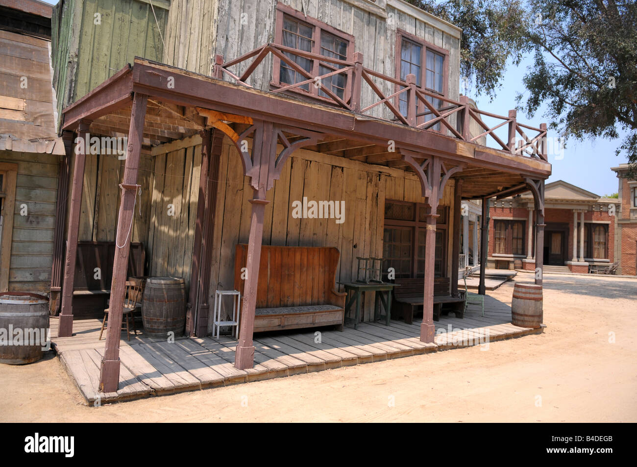Old western movie set pioneertown -Fotos und -Bildmaterial in hoher ...