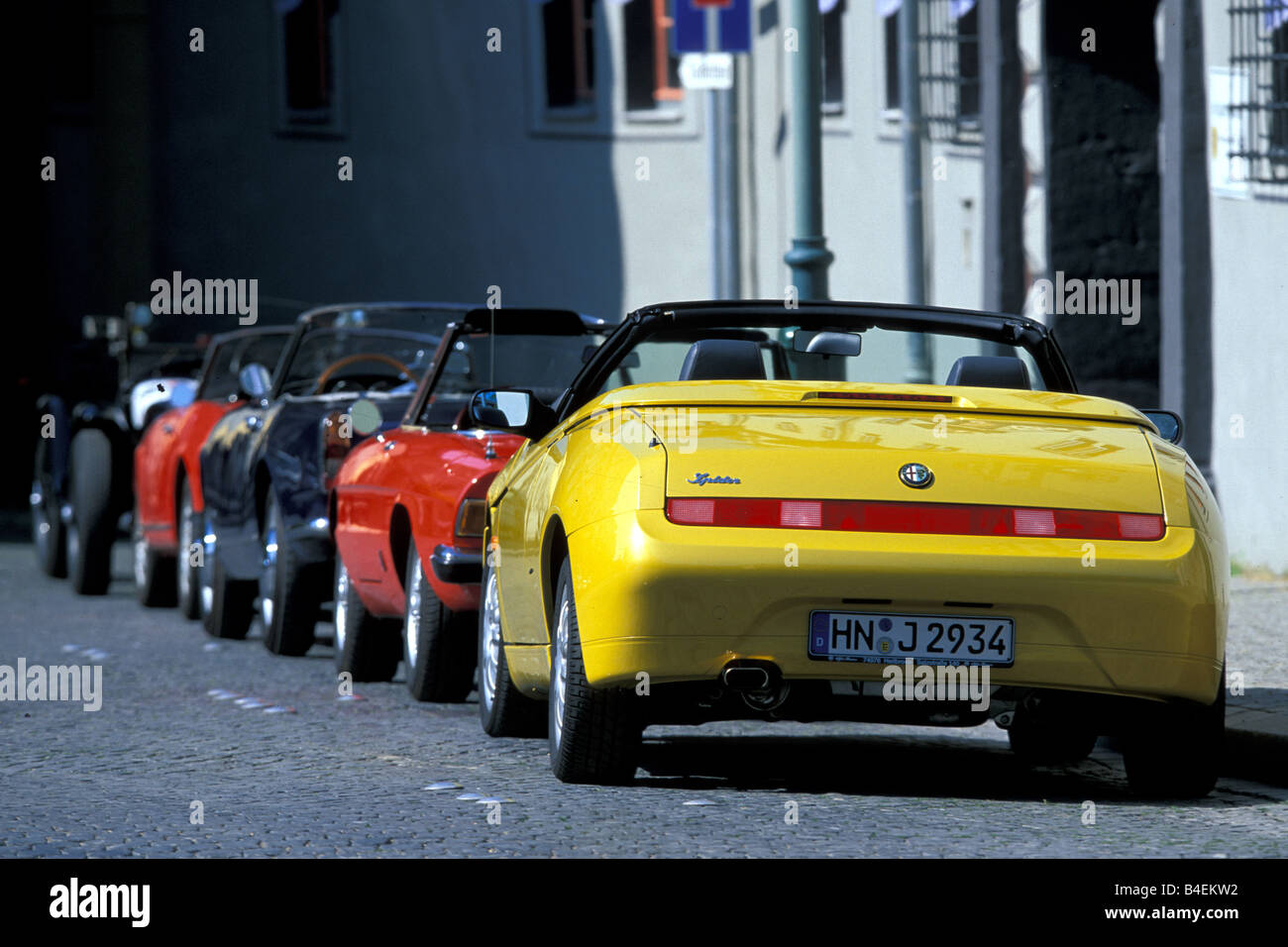 Auto, 90 Jahre Alfa Romeo, Landschaft, Natur, Sommer, Oldtimer, 1960er ...