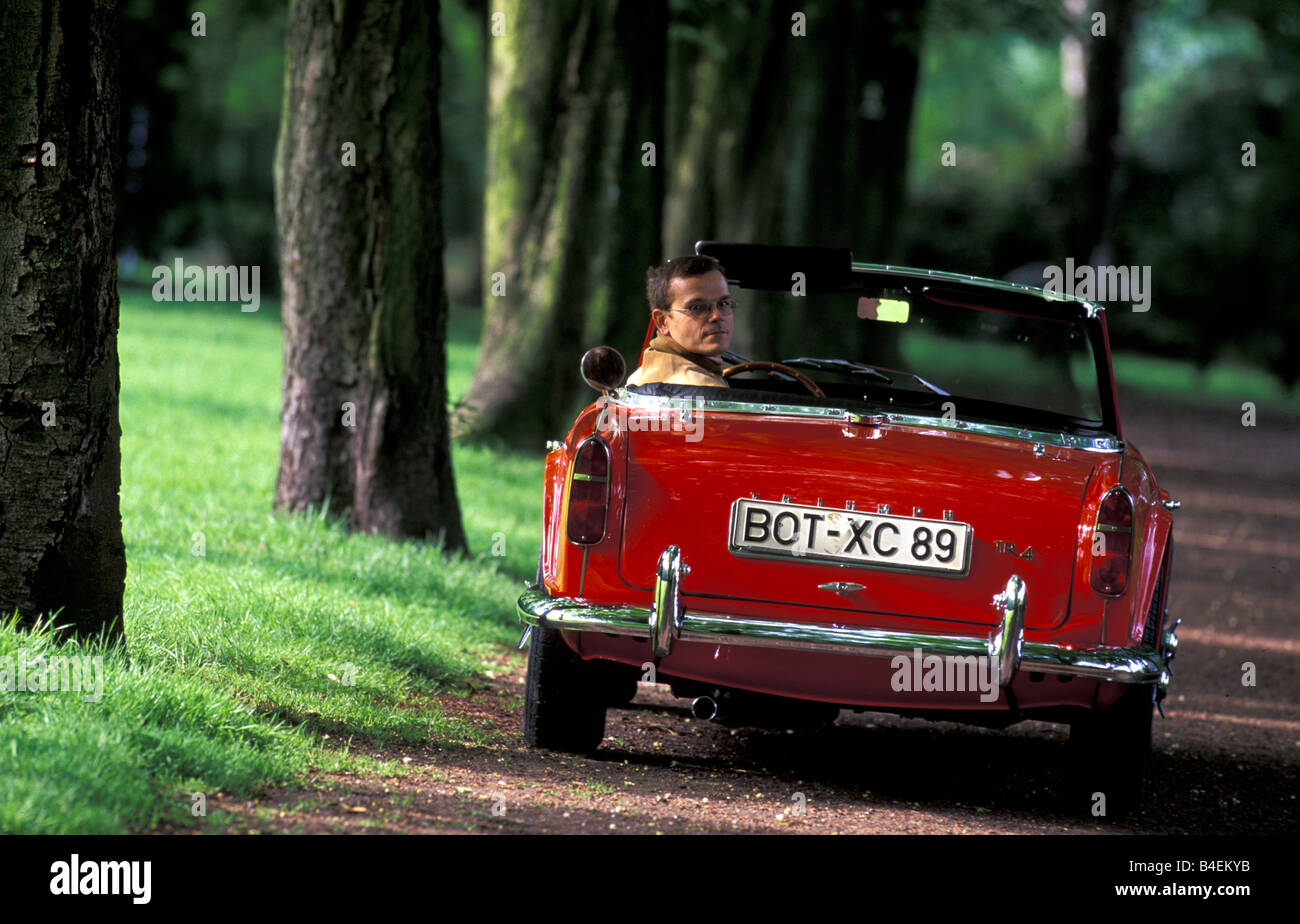 Auto, Triumph TR 4, Oldtimer, Baujahr 1962, 1960er Jahre, sechziger ...