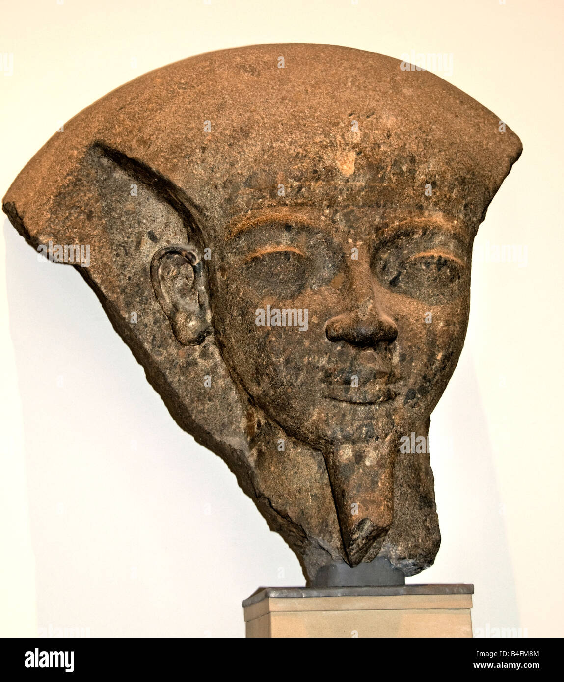 Schwarzer Granit Kopf von Ramses VI 1150 BC Theben Ramses und Ramses ...